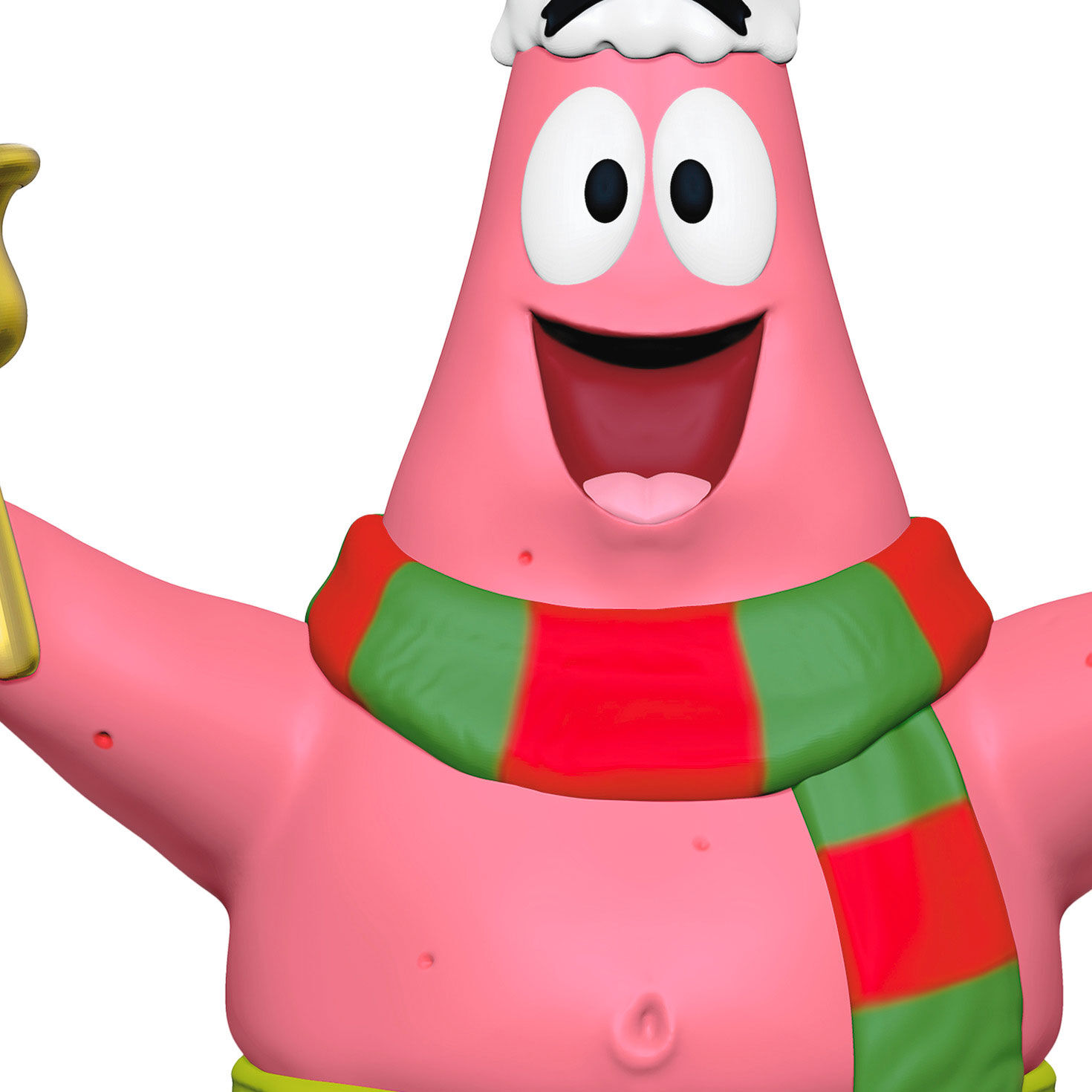 Nickelodeon Spongebob Squarepants Patrick Rings In The Season Ornament