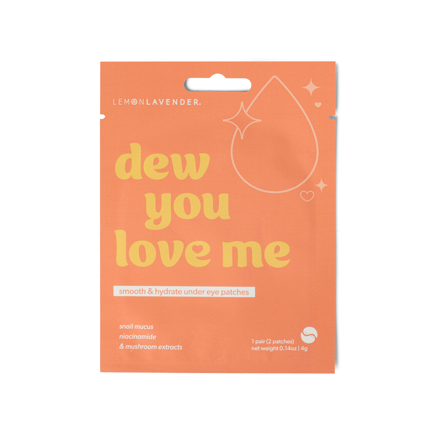 Lemon Lavender Dew You Love Me Under Eye Patches - Beauty & Skincare ...