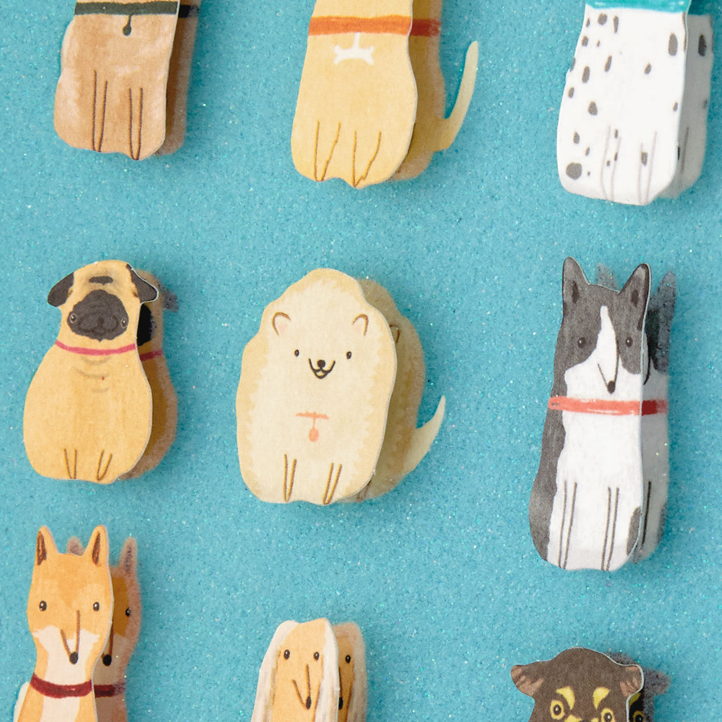 Dogs on Blue Blank Card - Greeting Cards | Hallmark