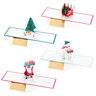 Festive Holiday Wishes Assorted 3D Pop-Up Christmas Cards, Pack of 4 ...
