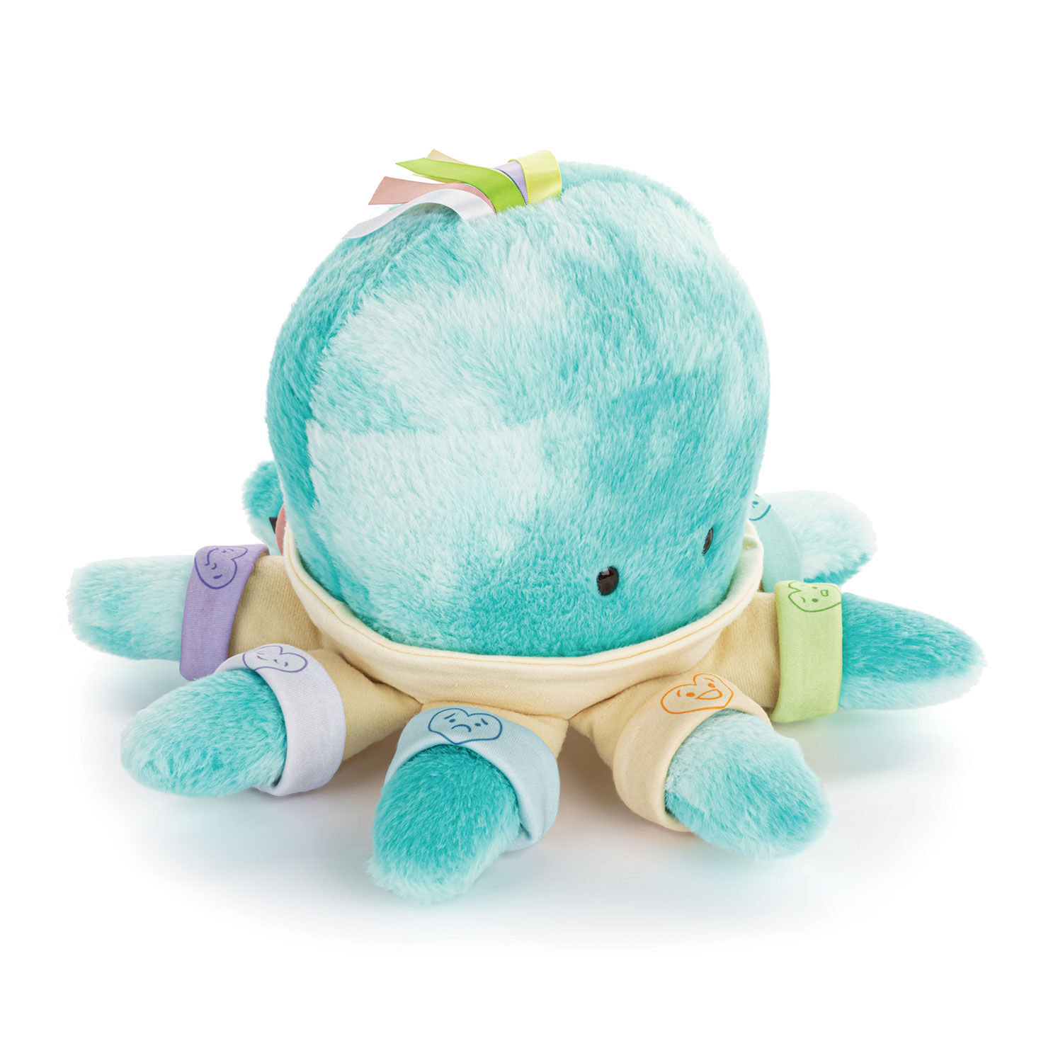 Demdaco Emo the Emotional Octopus Stuffed Animal, 7" - Classic Stuffed ...