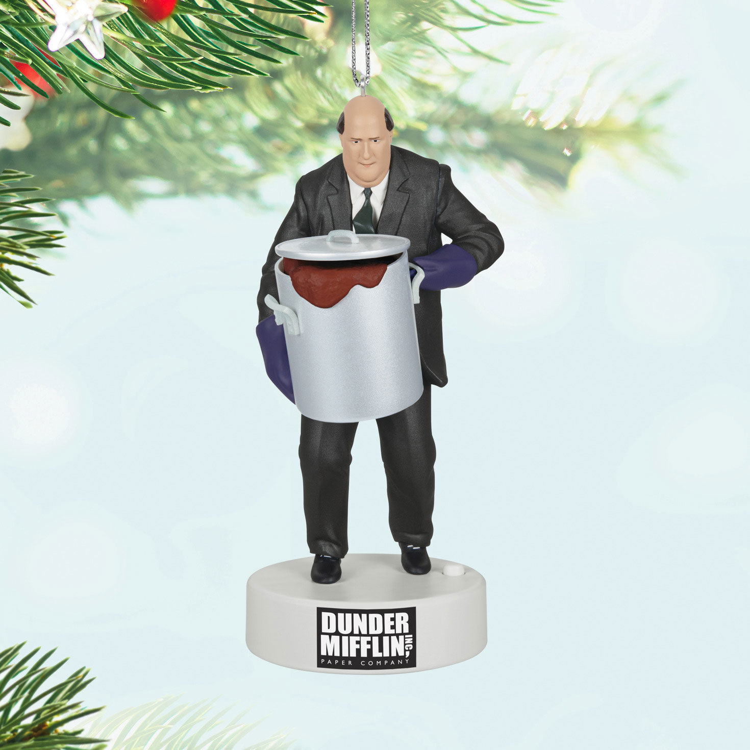 The Office Kevin Malone Ornament With Sound Keepsake Ornaments Hallmark