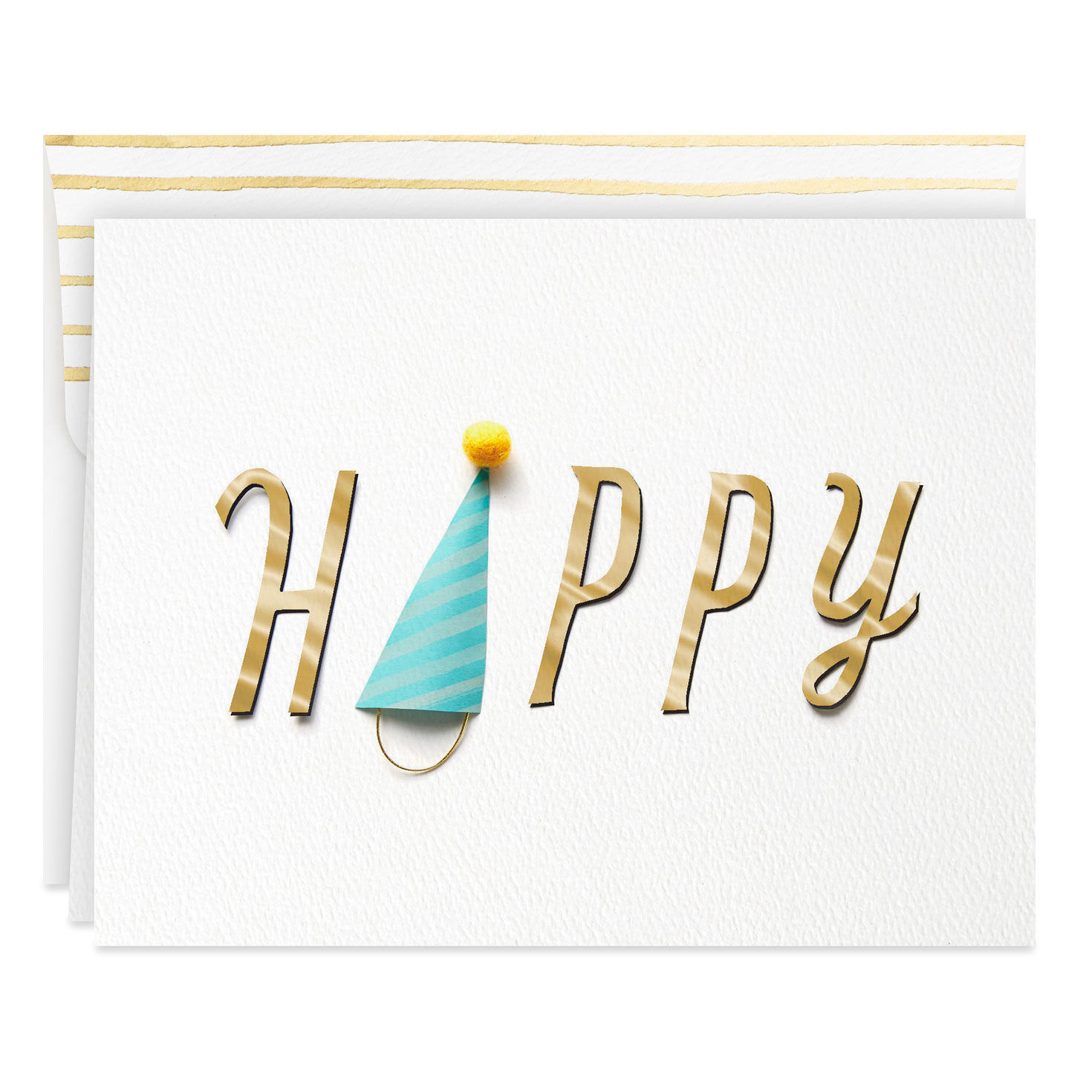 Party Hat Happy Birthday Card - Greeting Cards | Hallmark