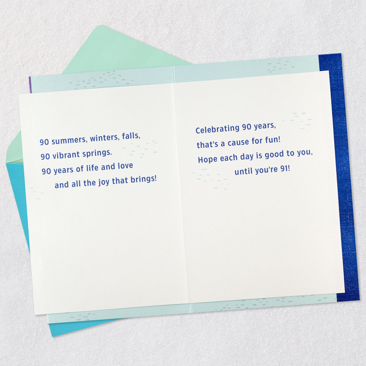 Life, Love and All the Joy 90th Birthday Card - Greeting Cards | Hallmark