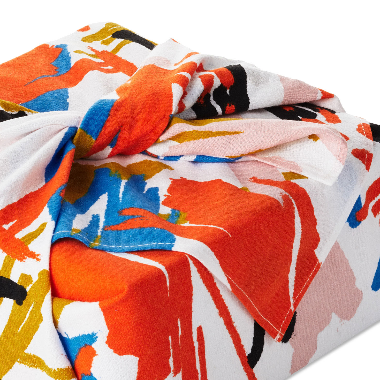 26" Abstract Doodles on Cream Fabric Gift Wrap - Wrapping Paper | Hallmark