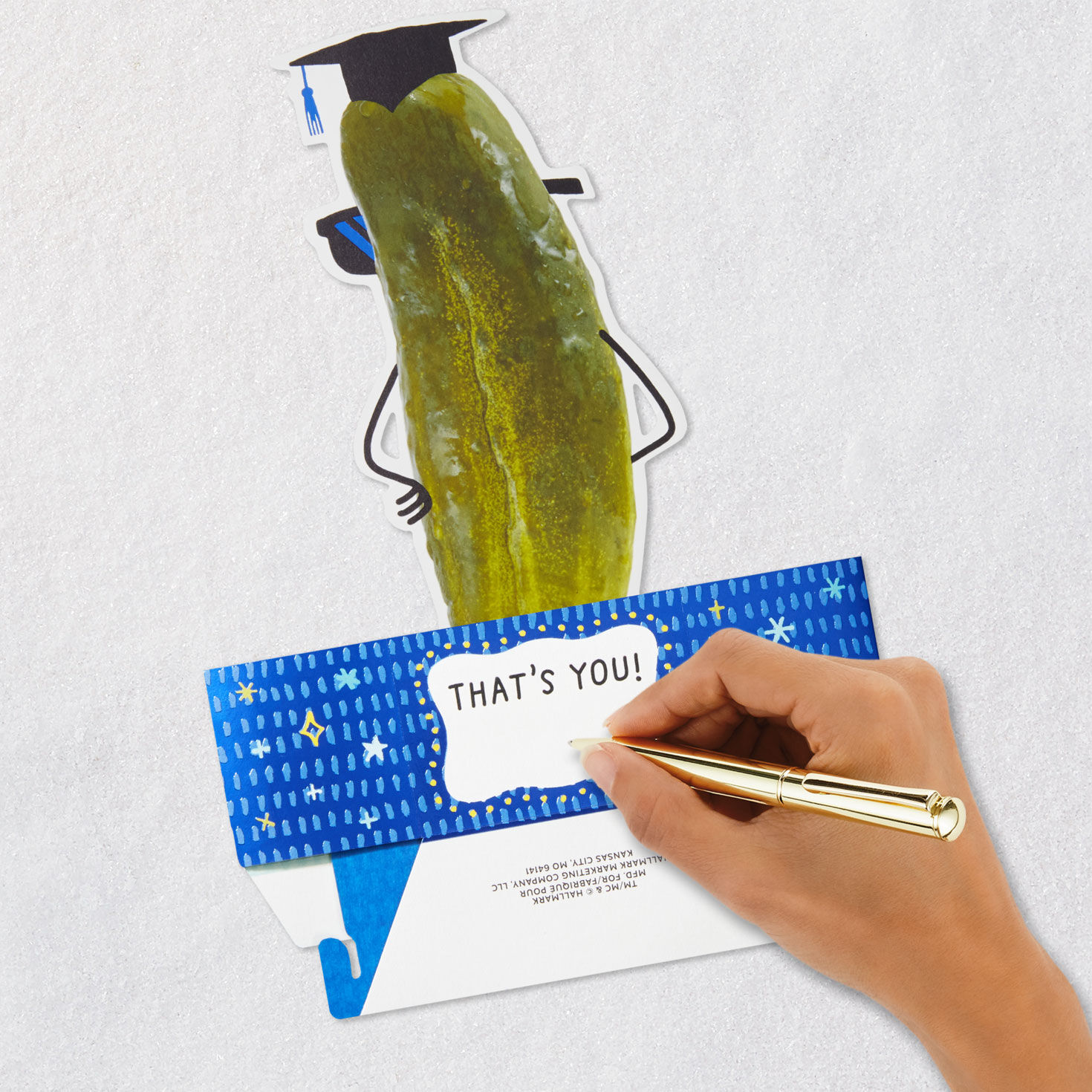 You're Kind of a Big Dill Funny 3D Pop-Up Graduation Card - Greeting ...