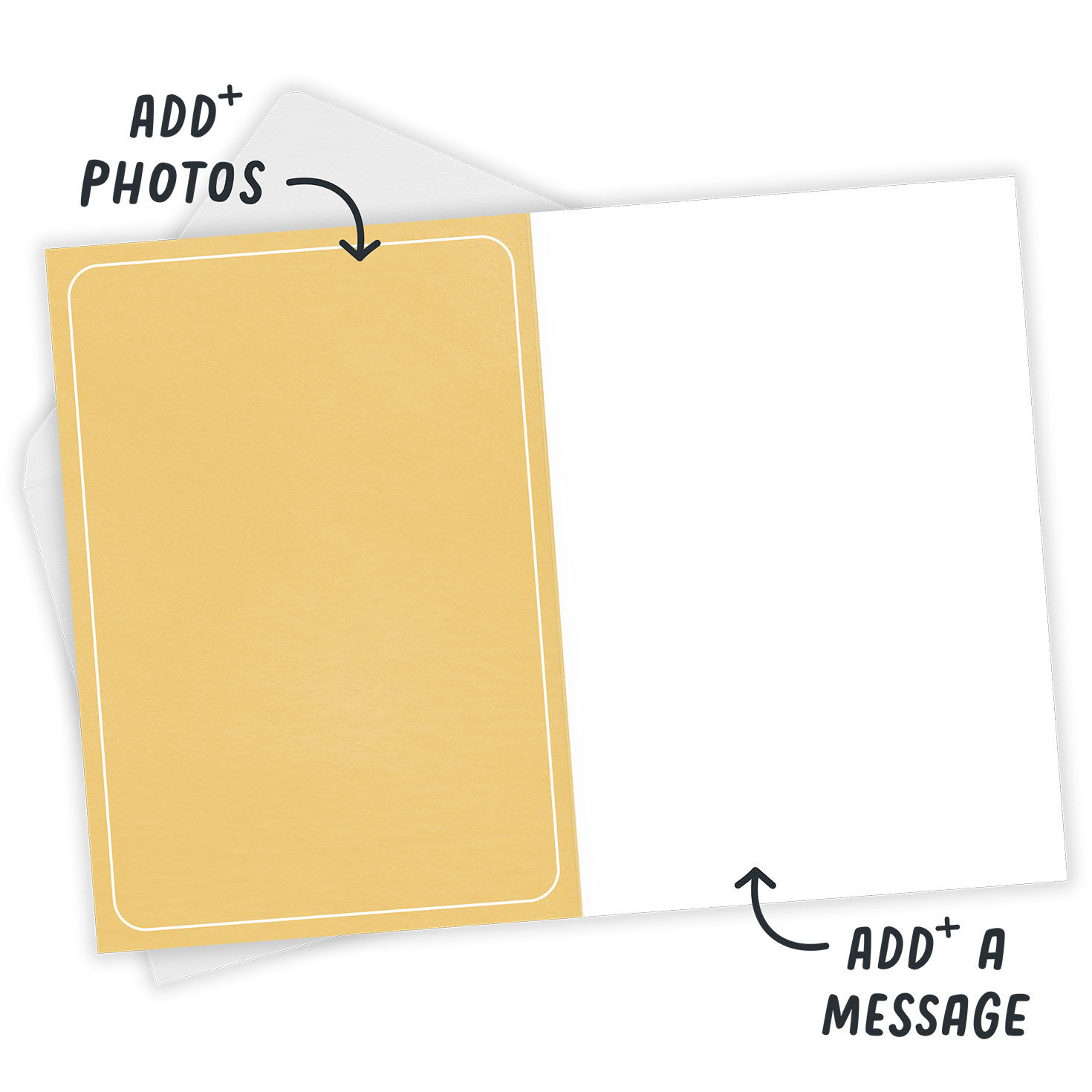 Personalized Milestone Badge with Hearts Photo Card - Greeting Cards ...