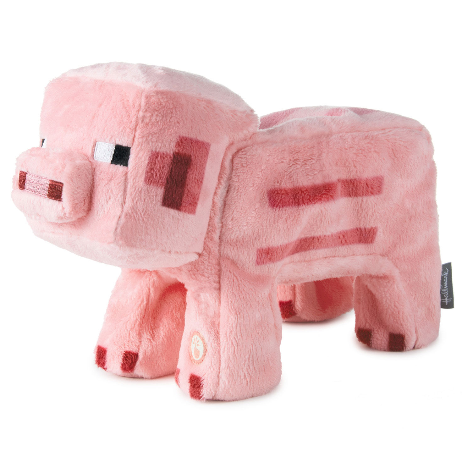 Minecraft Pig Plush With Sound and Motion - Interactive Stuffed Animals ...