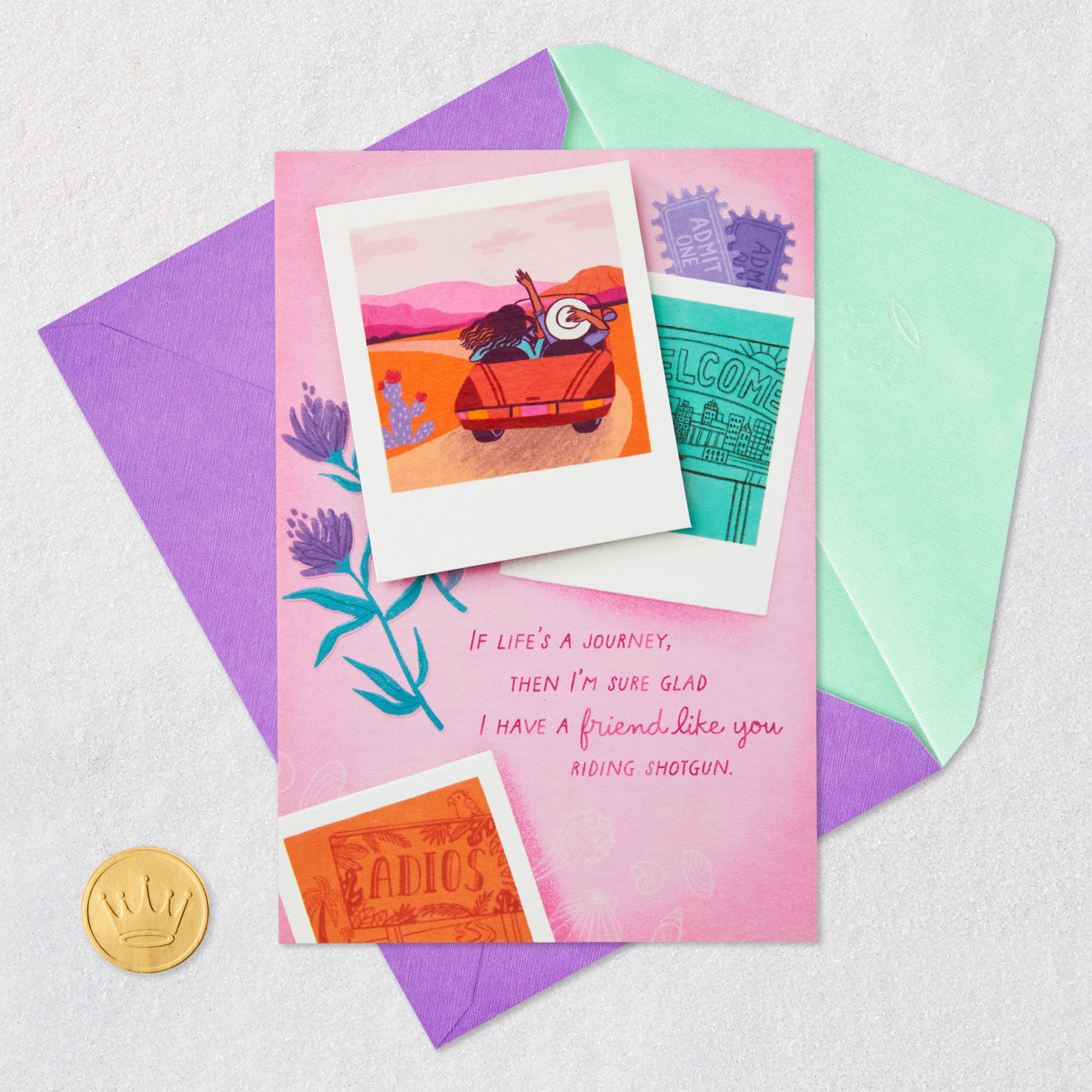 Life's a Journey Birthday Card for Friend - Greeting Cards | Hallmark