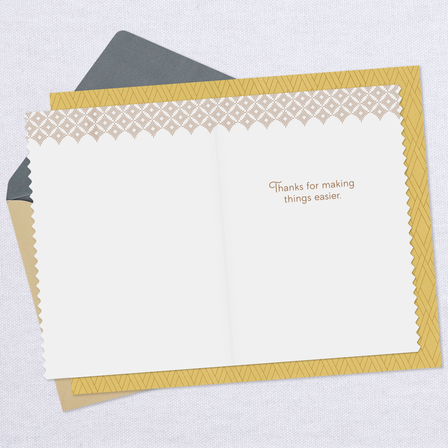 You Go Above and Beyond Thank-You Card - Greeting Cards | Hallmark