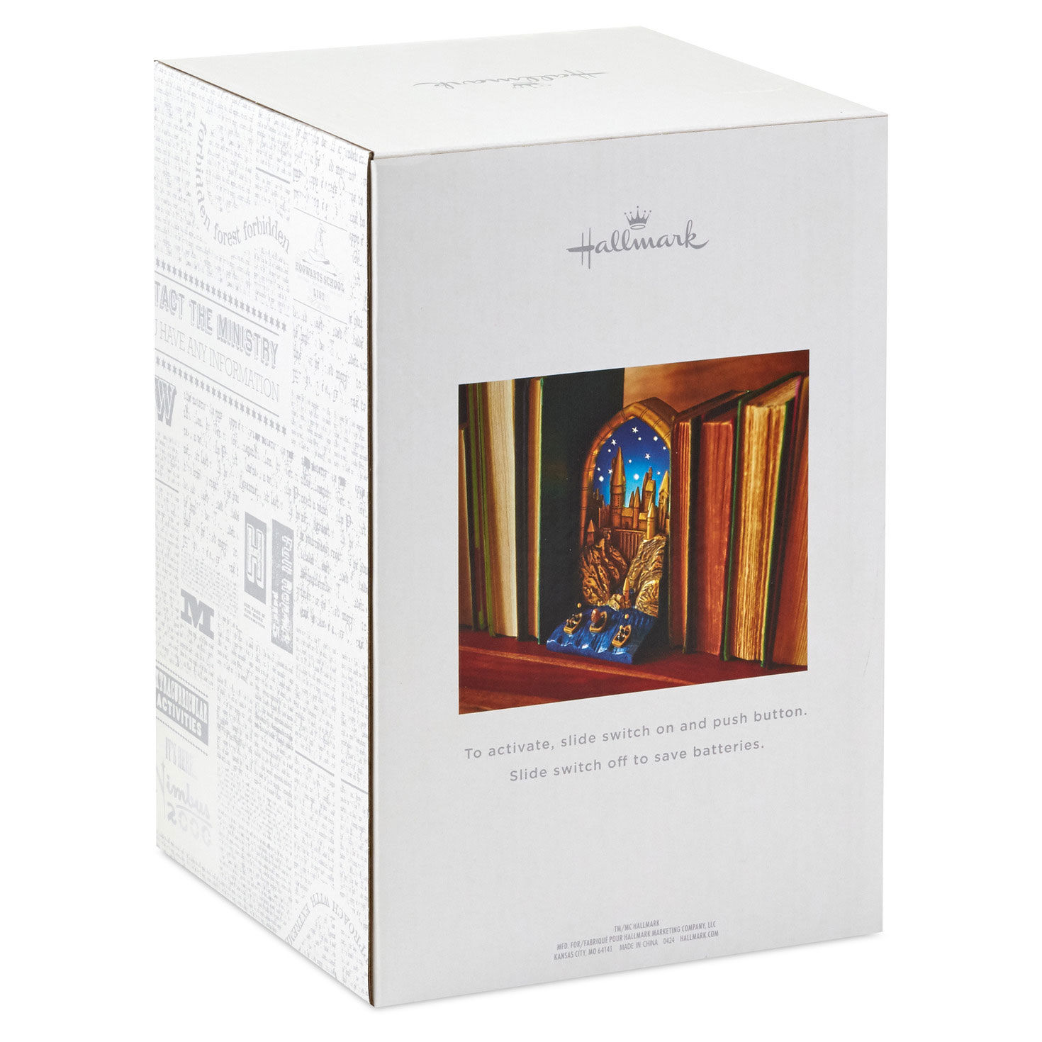 Harry Potter™ Hogwarts™ Light-Up Bookshelf Decoration, 9.1" - Desk ...