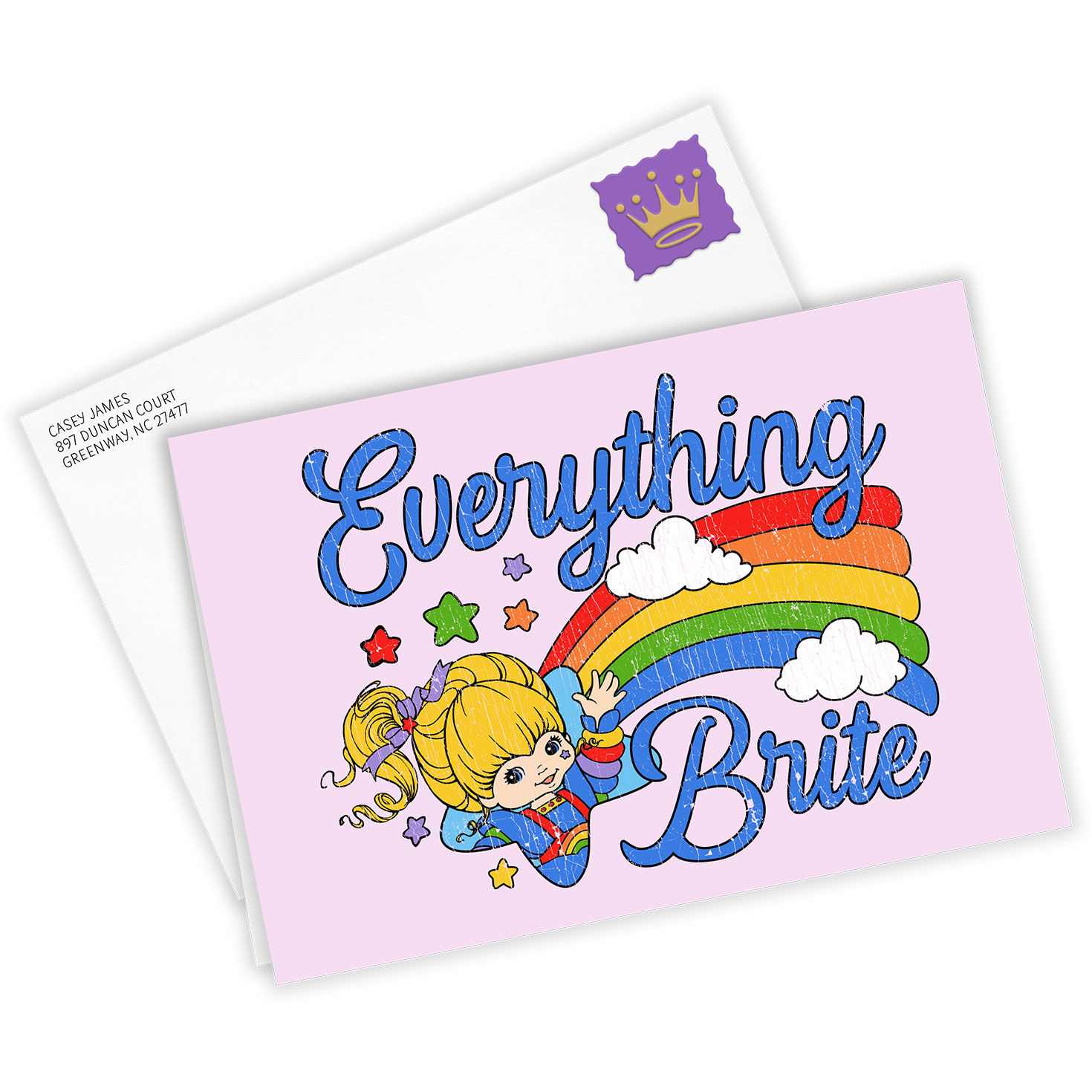 Rainbow Brite Sending Sparkles Custom Card - Greeting Cards | Hallmark