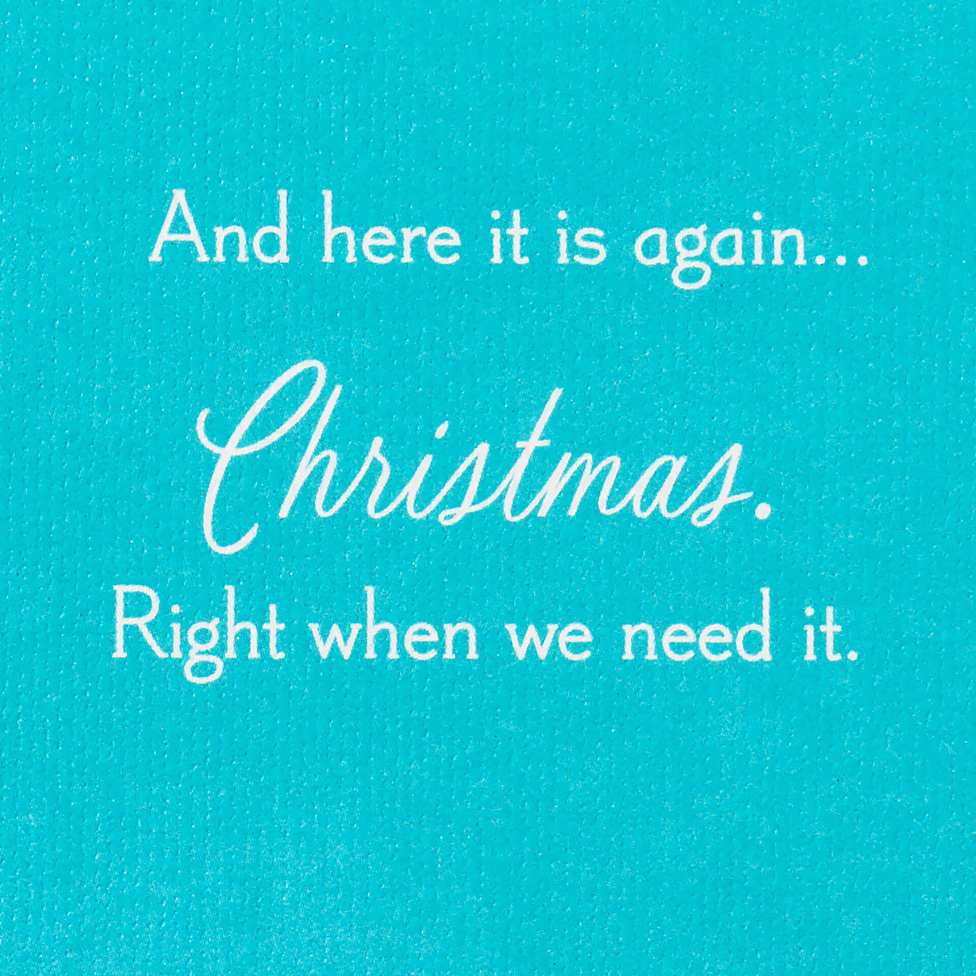 Just When We Need It The Most Christmas Card Greeting Cards Hallmark just-when-we-need-it-the-most-christmas-card-greeting-cards-hallmark