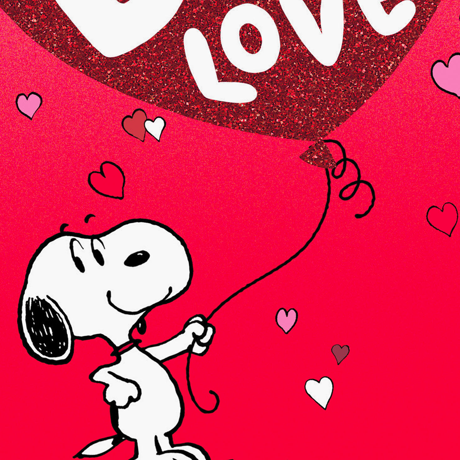 Peanuts® Snoopy and Woodstock Sending Big Love Valentine's Day Card ...