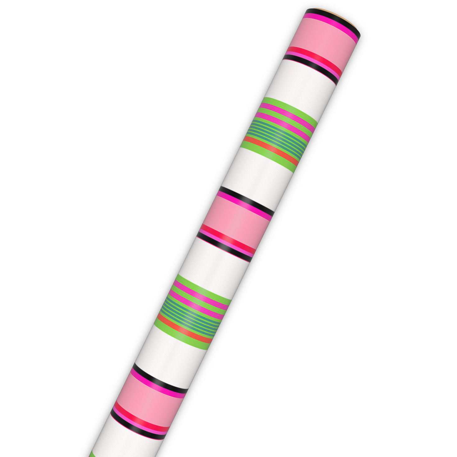Modern Stripes on White Wrapping Paper, 20 sq. ft. - Wrapping Paper ...