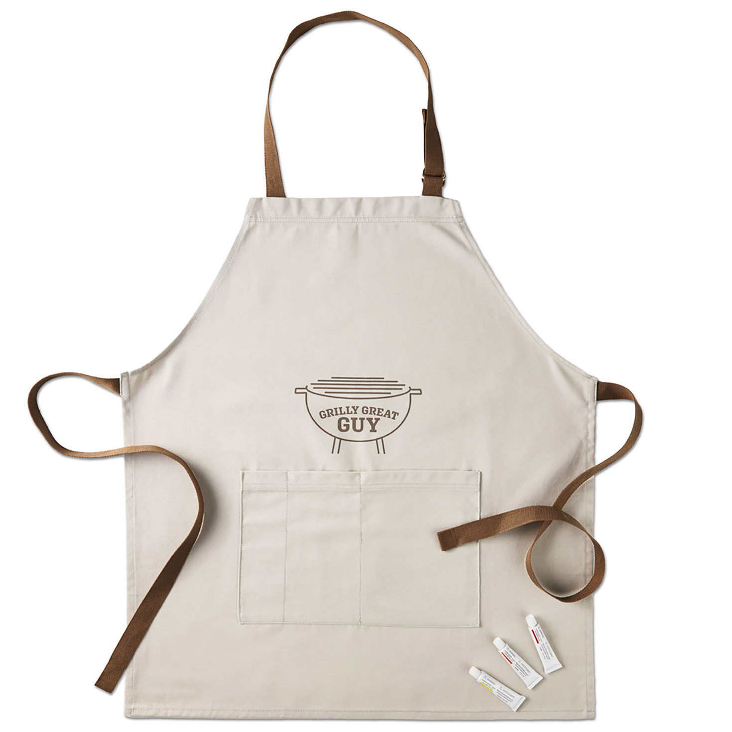 Grilly Great Guy Adult Apron Handprint Kit - Kitchen Linens | Hallmark