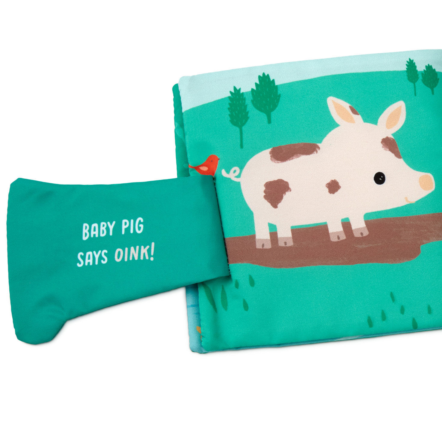 Farm Friends Touch-and-Feel Fabric Book for Kids - Cloth & Board Books ...