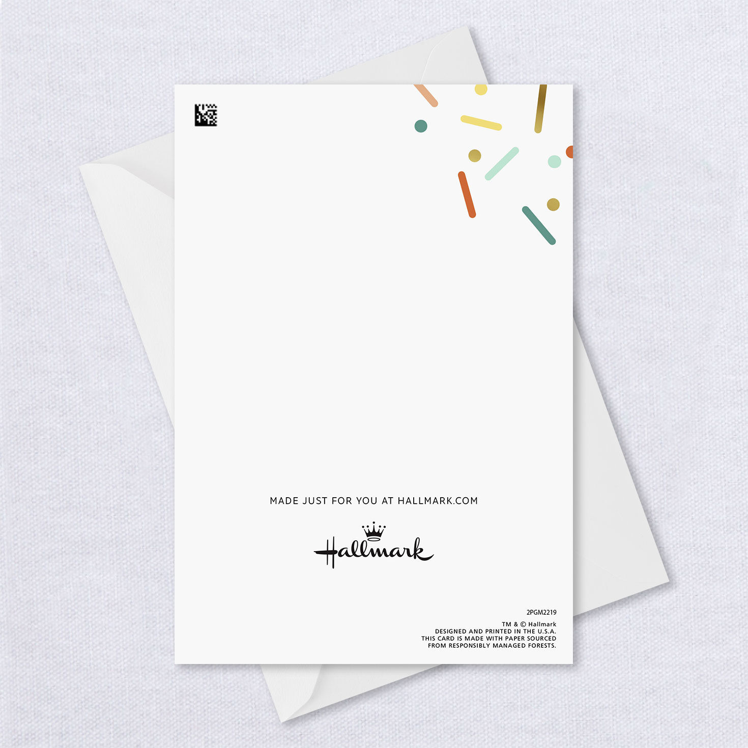 Colorful Confetti Custom Card - Greeting Cards | Hallmark