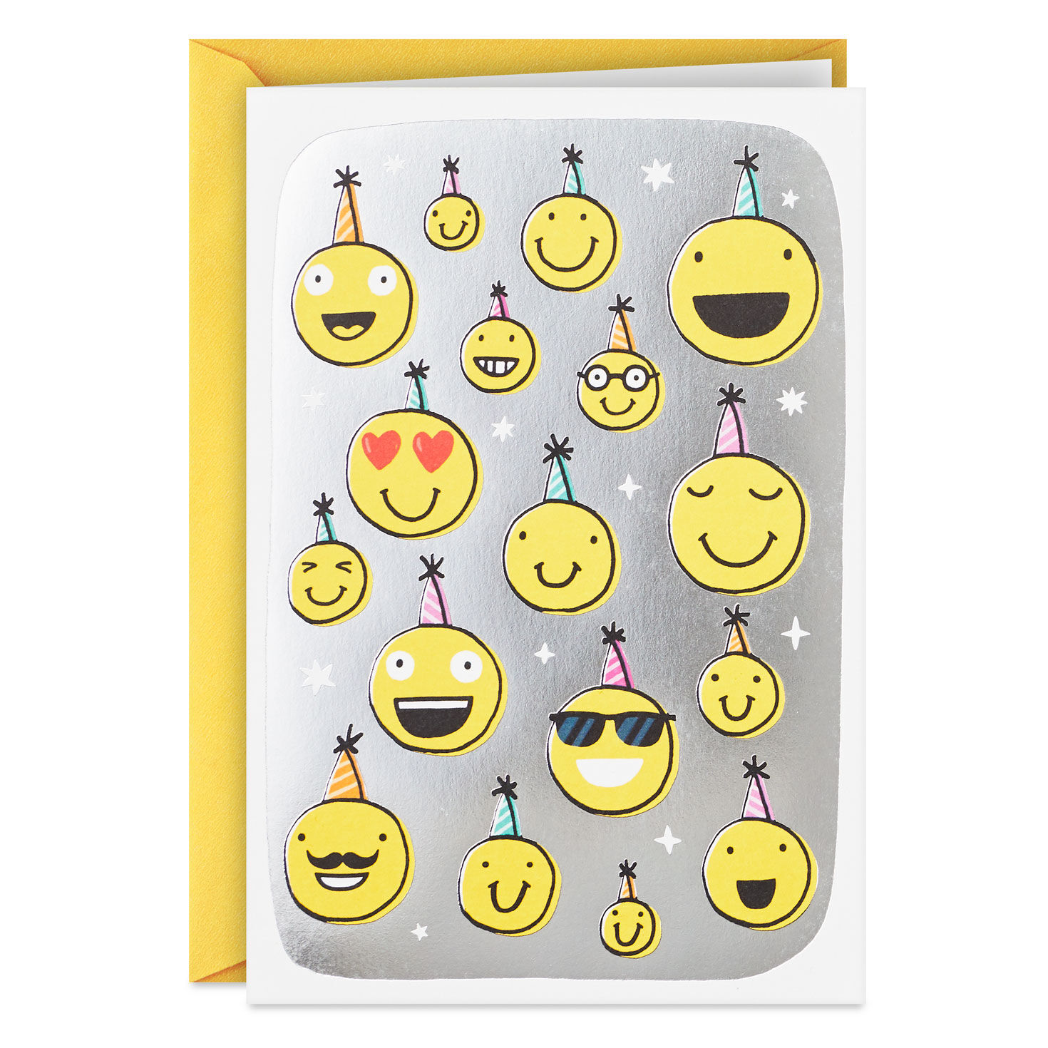 Have a Nice Birthday Smiley Faces Funny Birthday Card - Greeting Cards ...