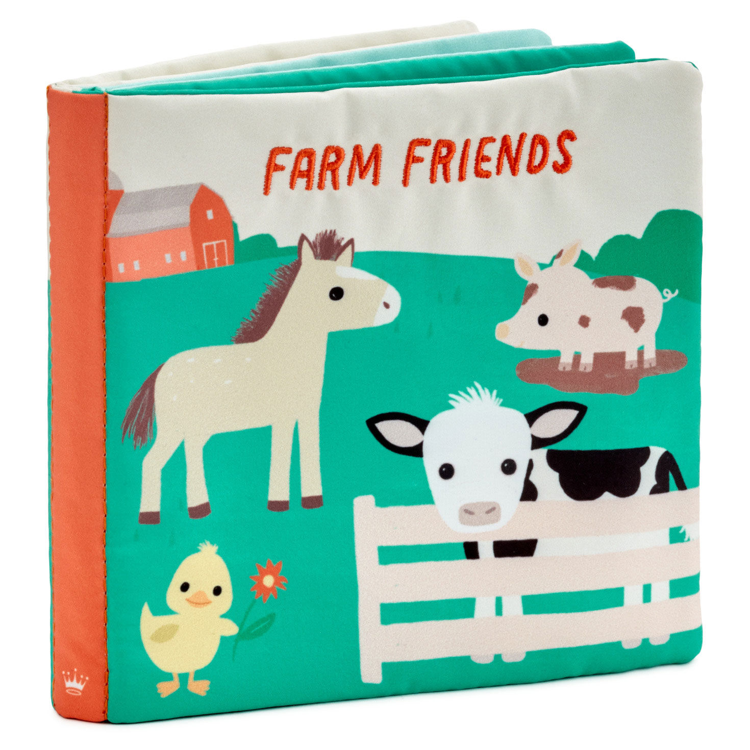 Farm Friends Touch-and-Feel Fabric Book for Kids - Cloth & Board Books ...