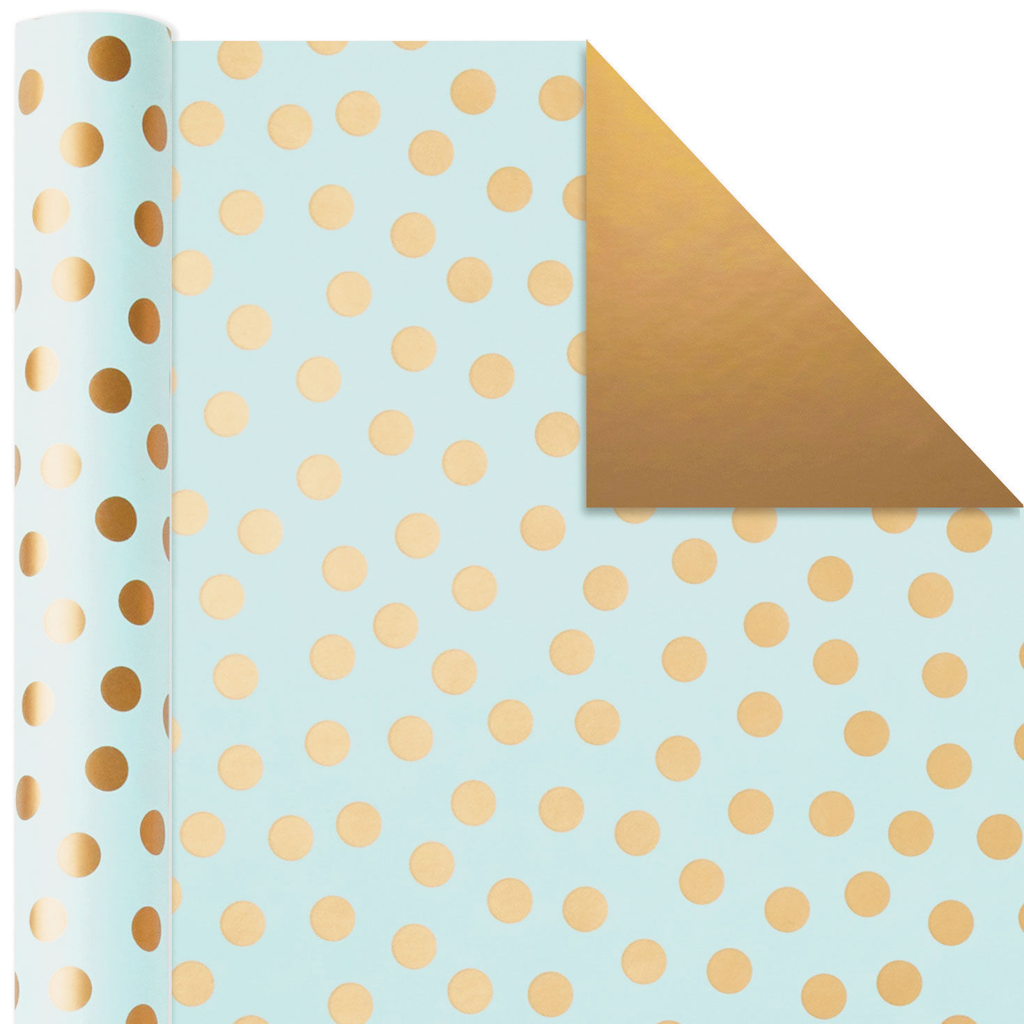 Metallic Shimmer 3-Pack Reversible Wrapping Paper, 120 sq. ft. total ...