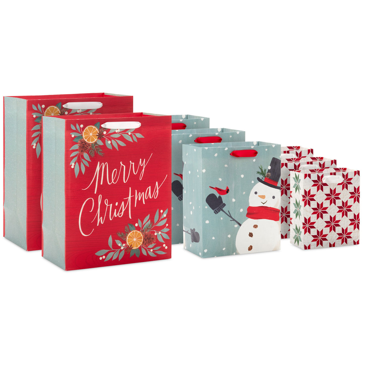 Homey Christmas 8-Pack Assorted Gift Bag Bundle - Gift Bags | Hallmark
