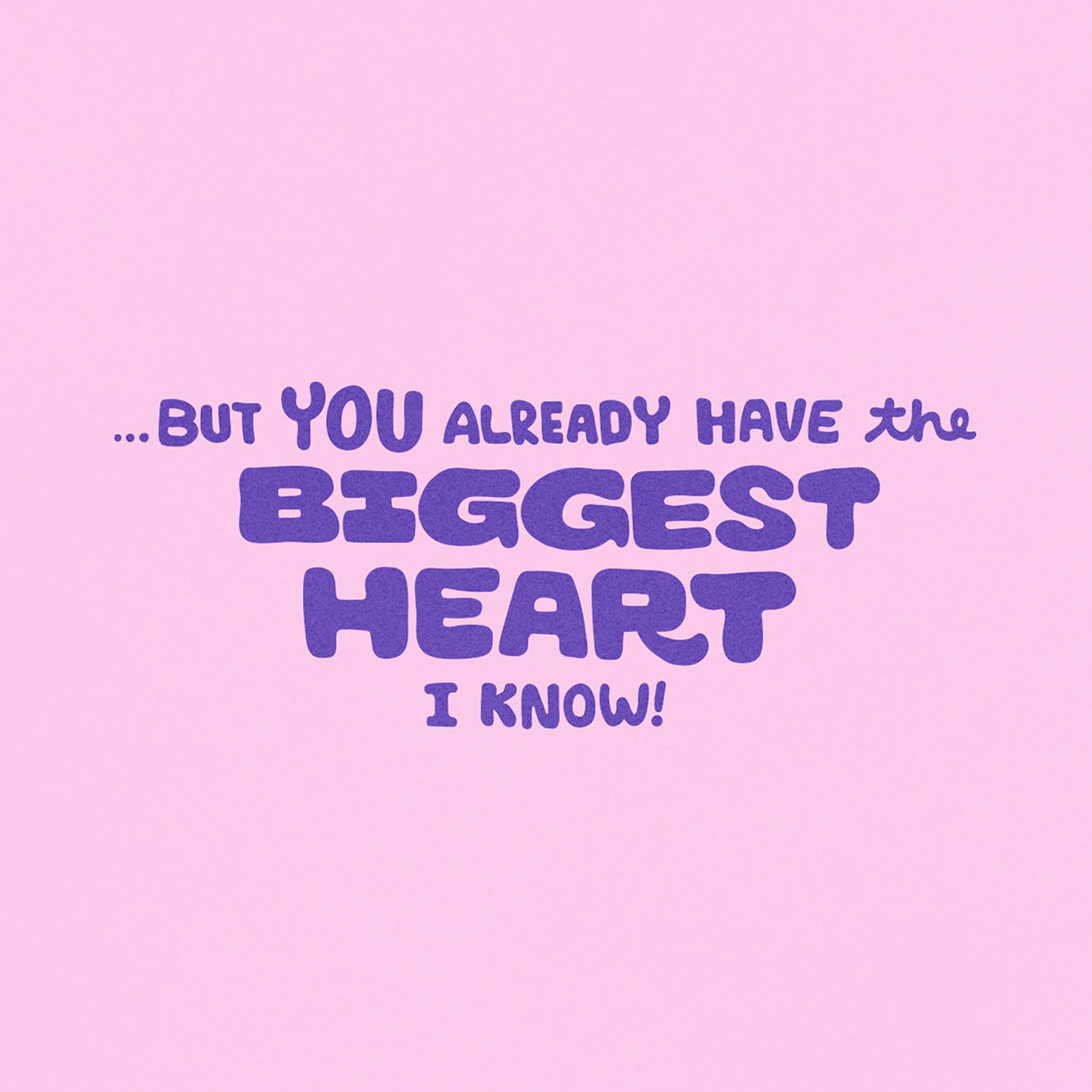 Great Big Heart Funny Sweetest Day Card - Greeting Cards | Hallmark