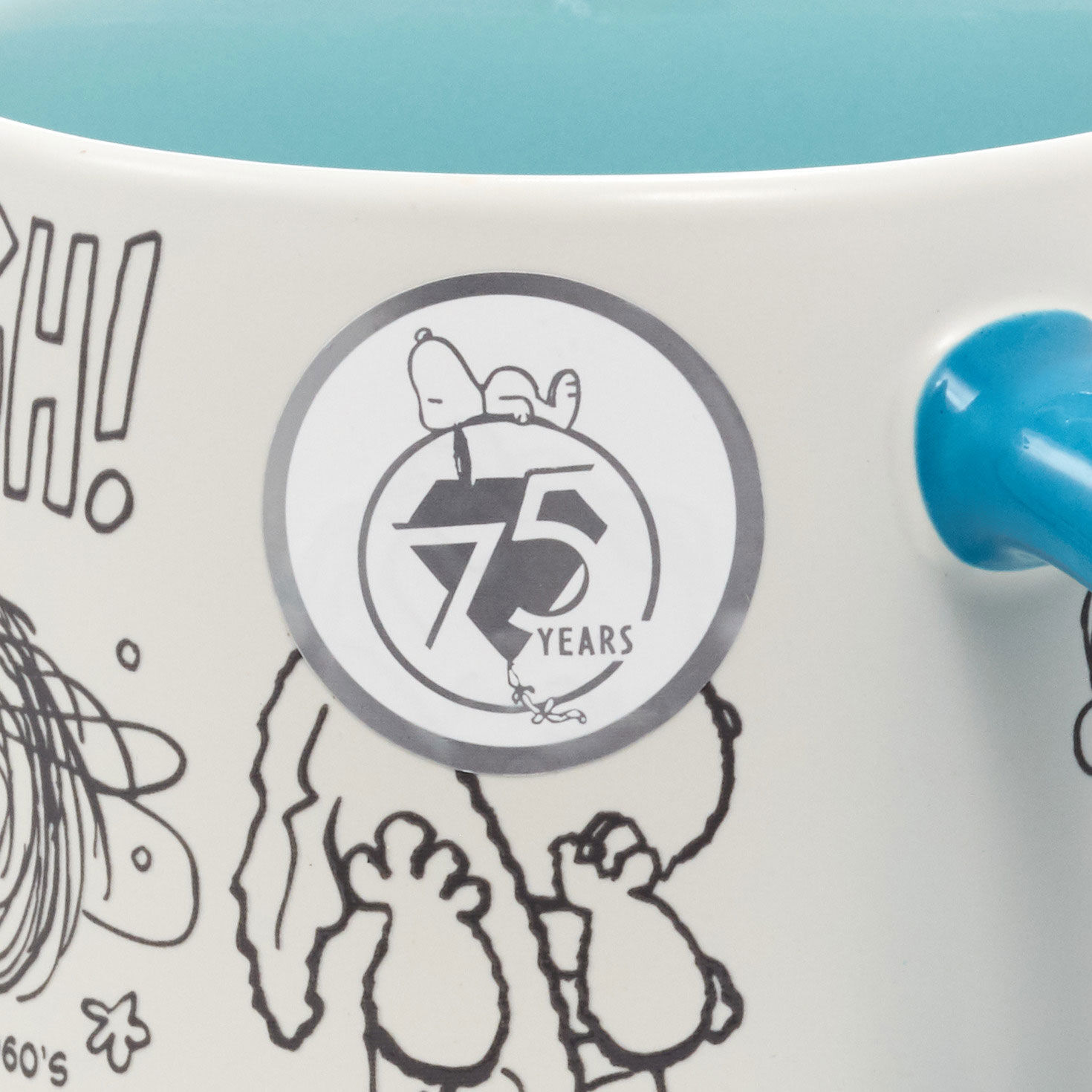 Peanuts® 75th Anniversary Linus Through the Decades Mug, 17.5 oz ...