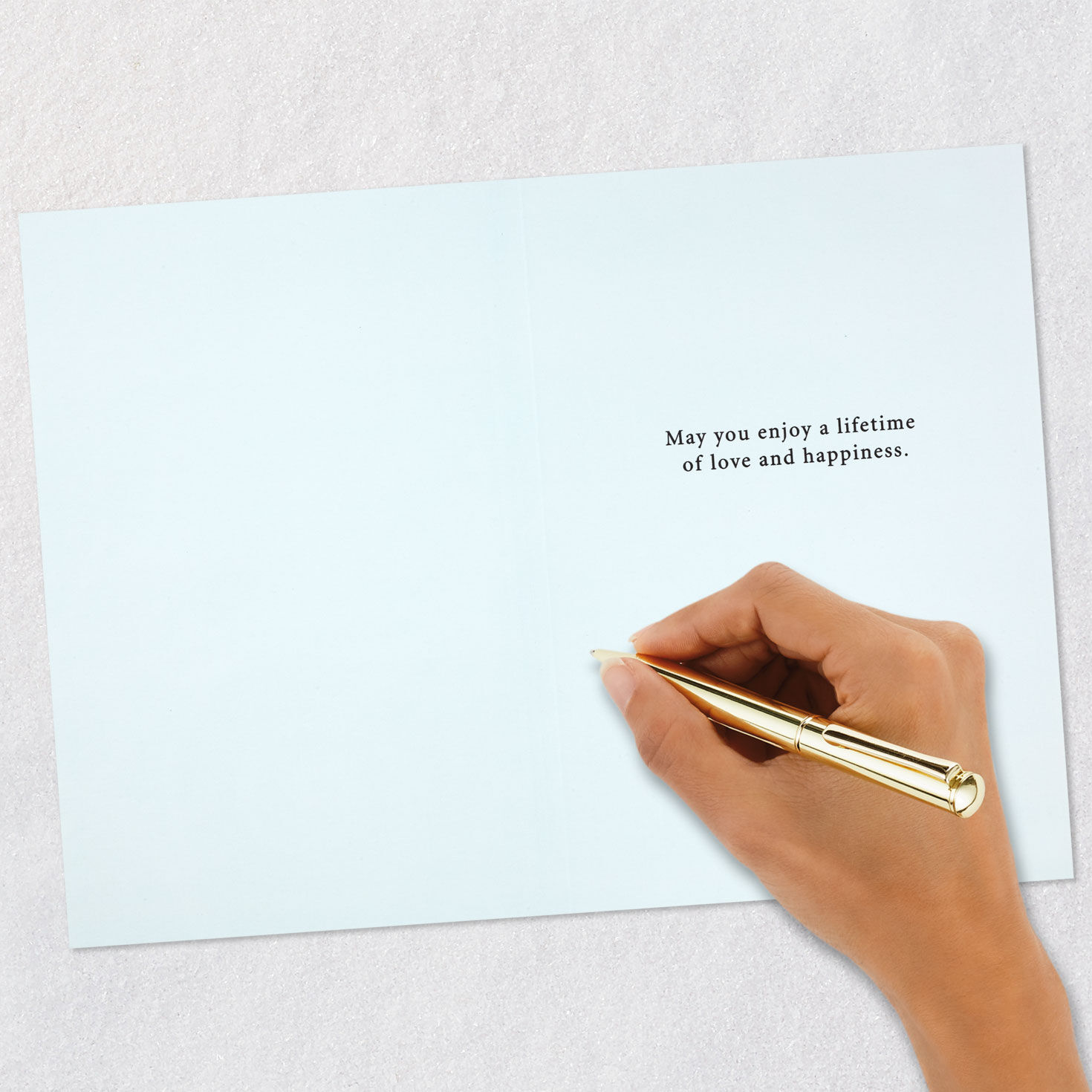 A Lifetime of Love and Happiness Wedding Card - Greeting Cards | Hallmark