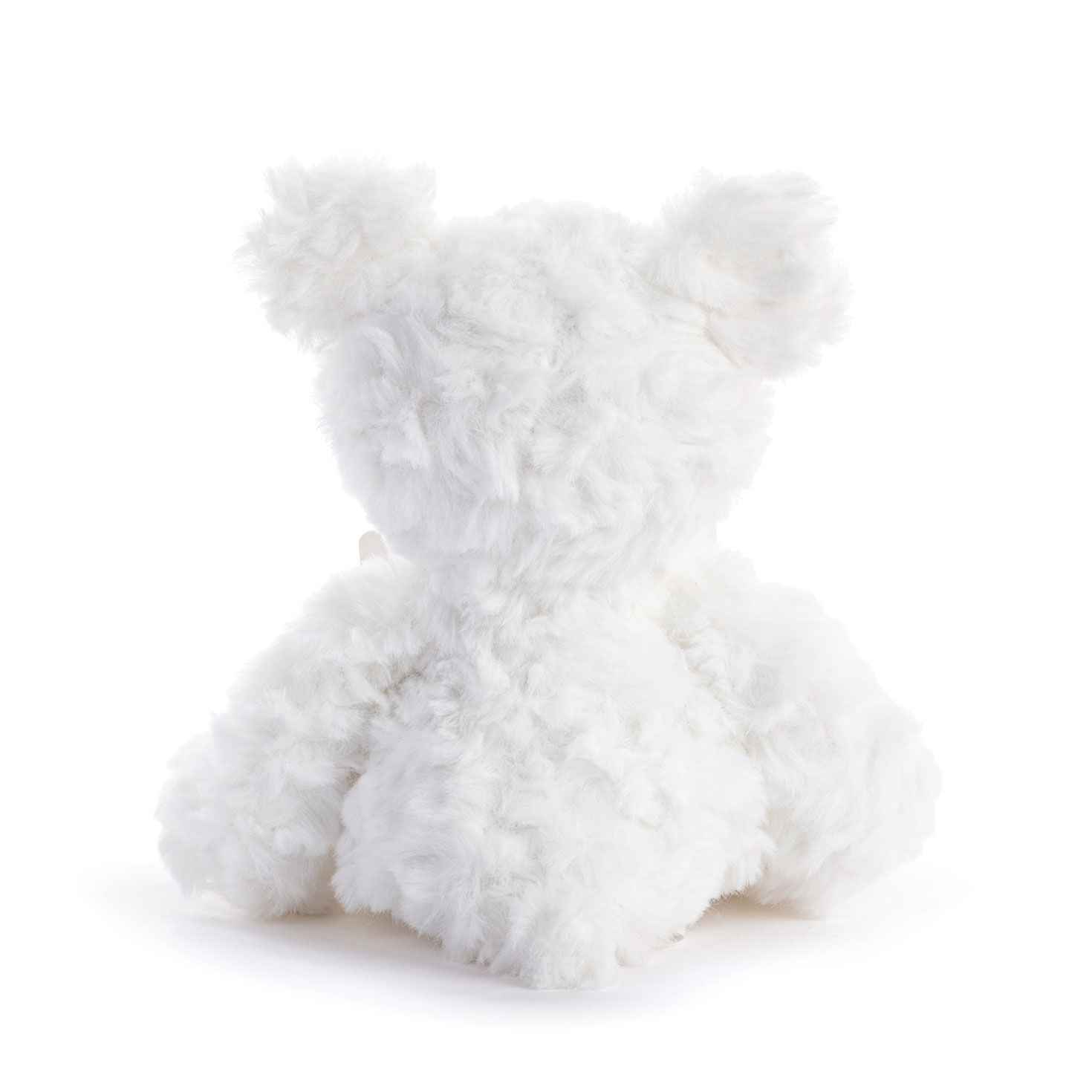 Demdaco Guardian Angel White Plush Bear With Angel Wings Bracelet ...
