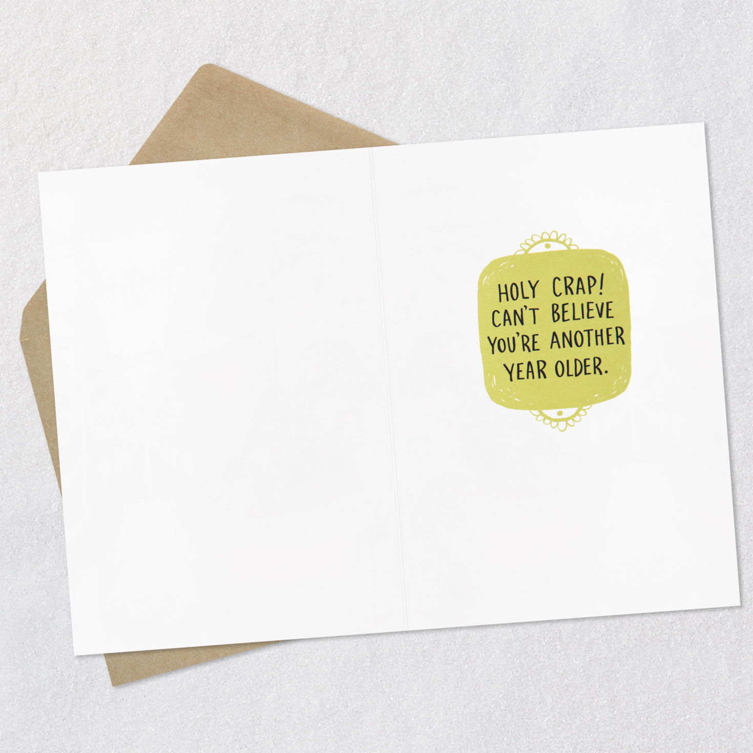 Holy Crap Funny Birthday Card - Greeting Cards | Hallmark