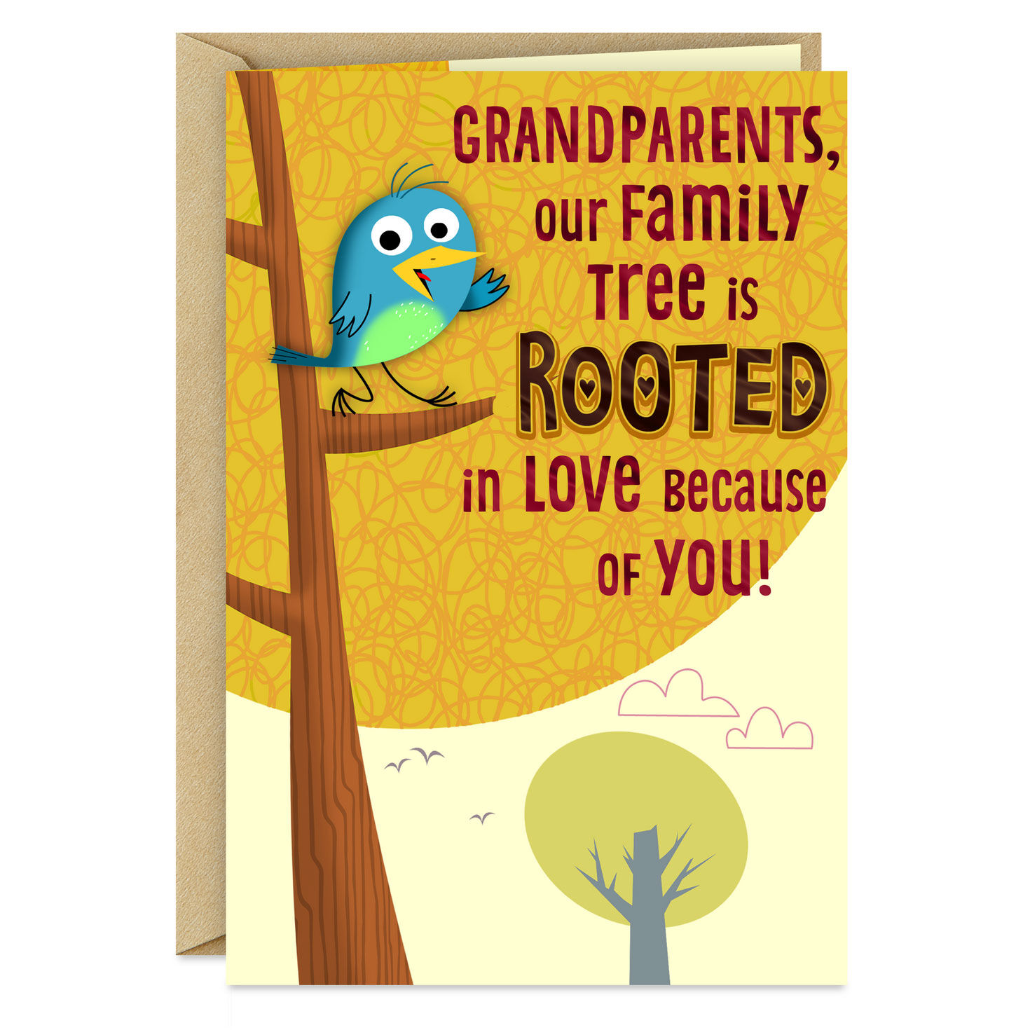 Rooted in Love Thanksgiving Card for Grandparents - Greeting Cards ...