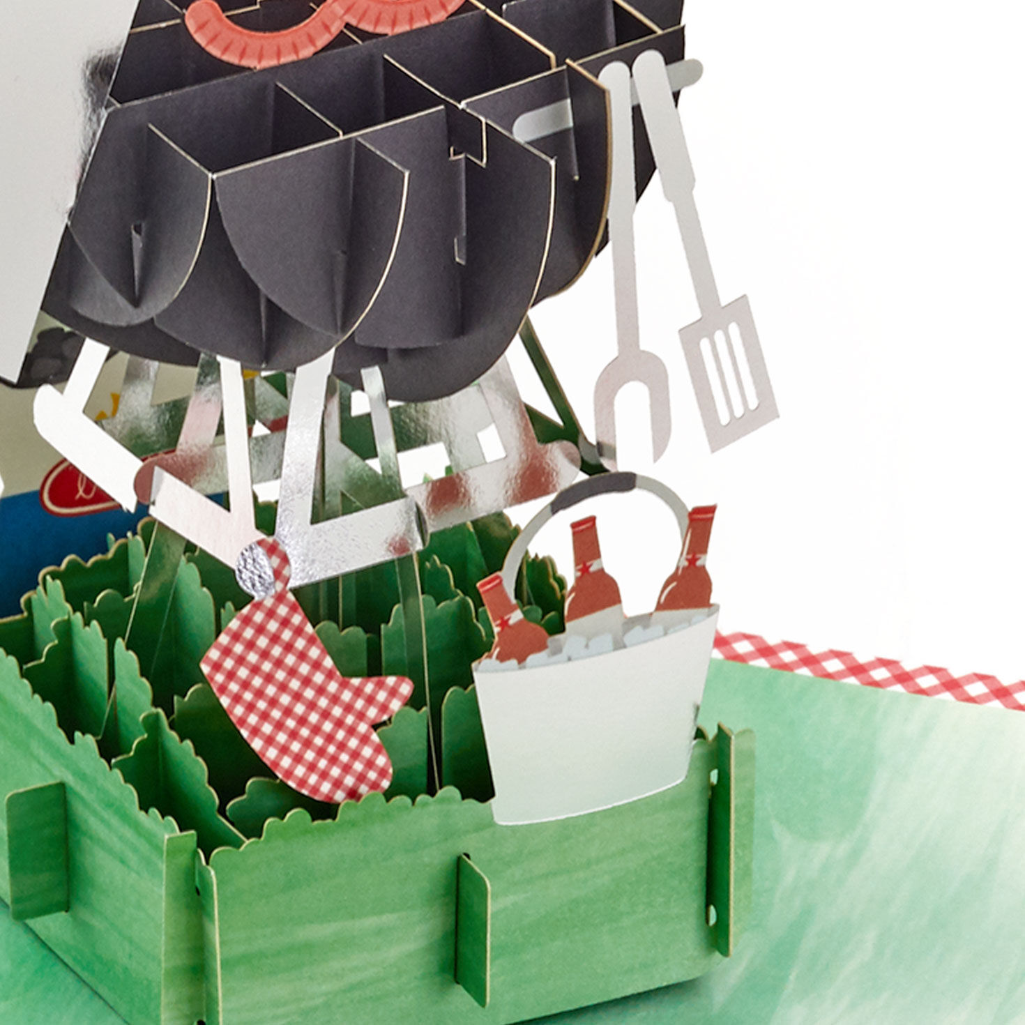 Just for You BBQ Grill 3D Pop-Up Birthday Card - Greeting Cards | Hallmark