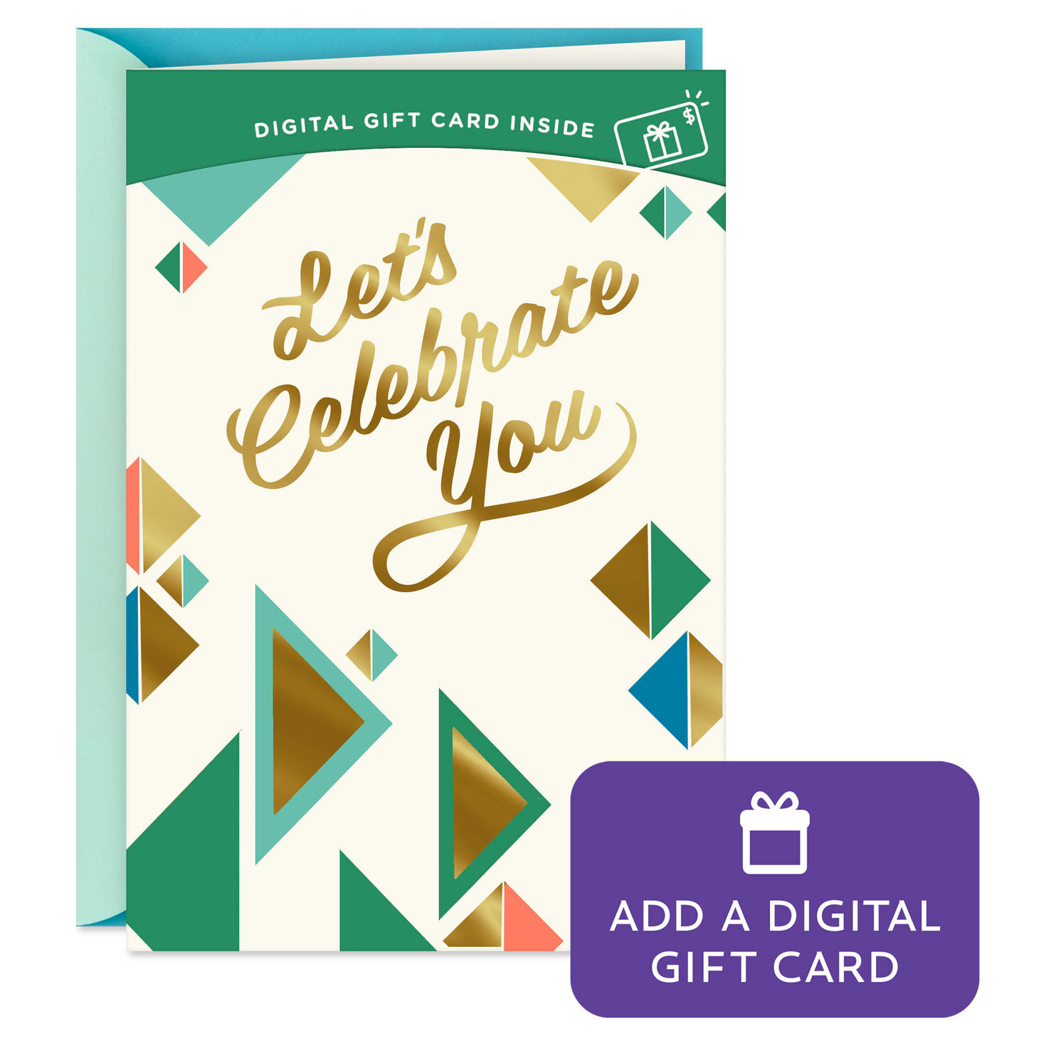 Celebrating You Gift Card Greeting Birthday Card - Greeting Cards ...