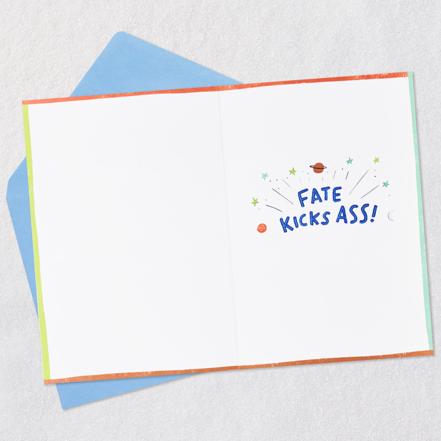 Fate Kicks Ass Funny Father's Day Card for Dad - Greeting Cards | Hallmark