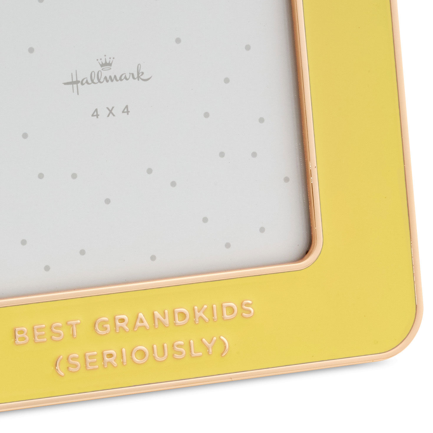 Best Grandkids Yellow Enamel Picture Frame, 4x4 - Picture Frames | Hallmark