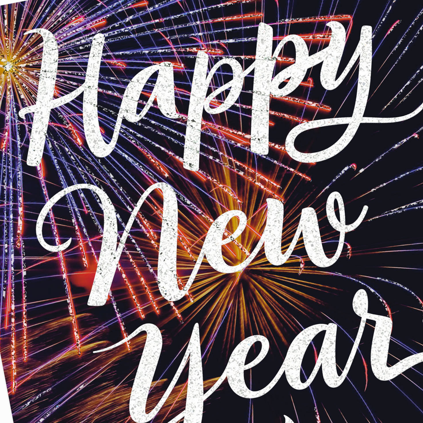 Iridescent Fireworks New Year Cards, Pack of 6 - Boxed Cards | Hallmark