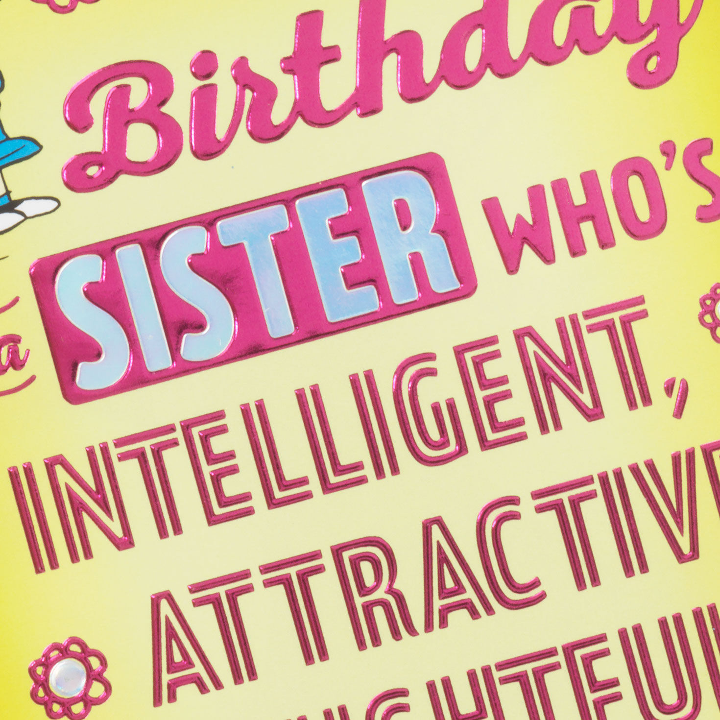 Peanuts® Lucy Fun and Intelligent Sister Funny Birthday Card - Greeting ...