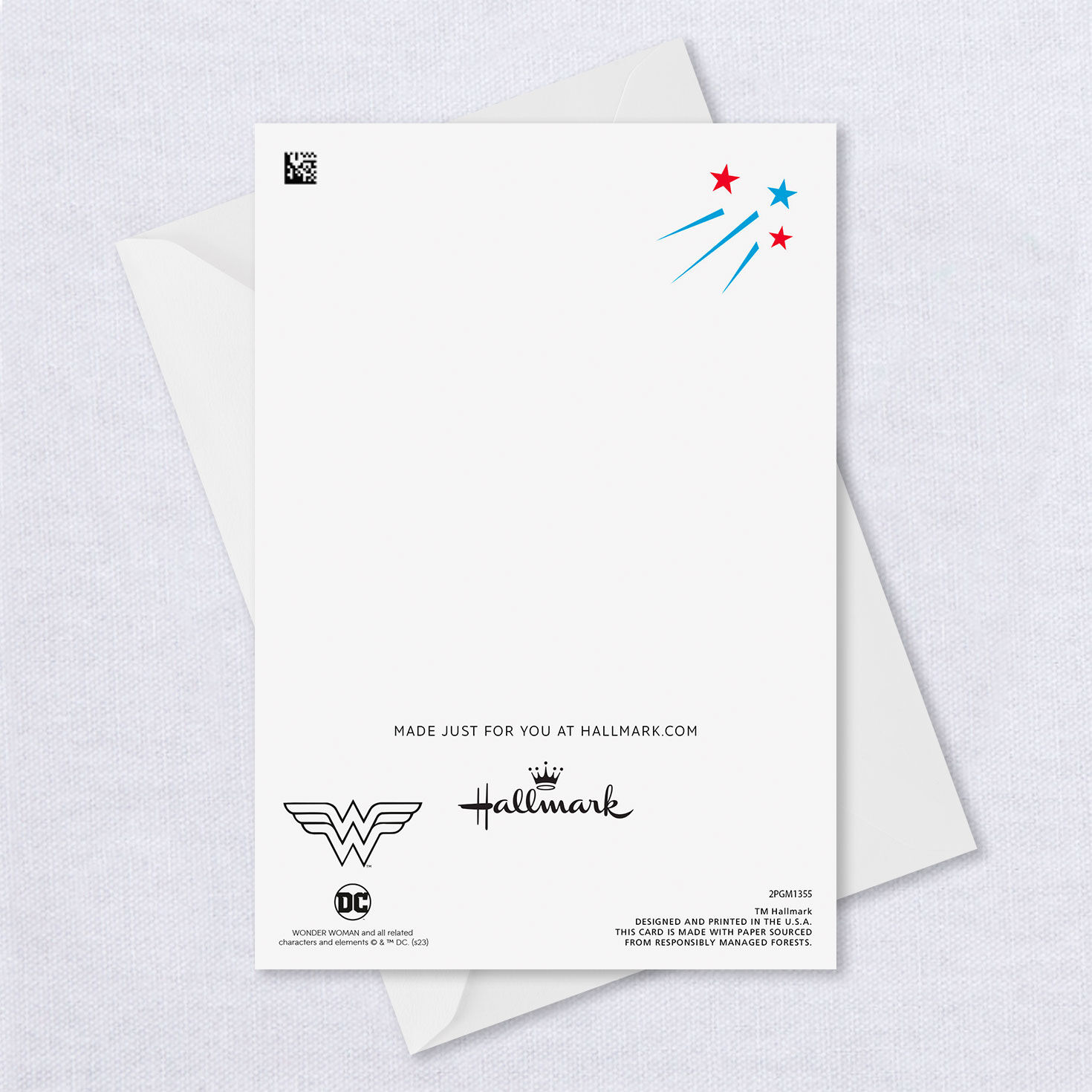 Personalized Wonder Woman™ Logo Photo Card - Greeting Cards | Hallmark