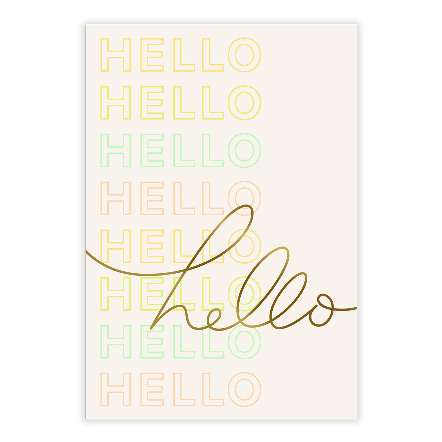 Hello Thinking of You eCard - eCards | Hallmark