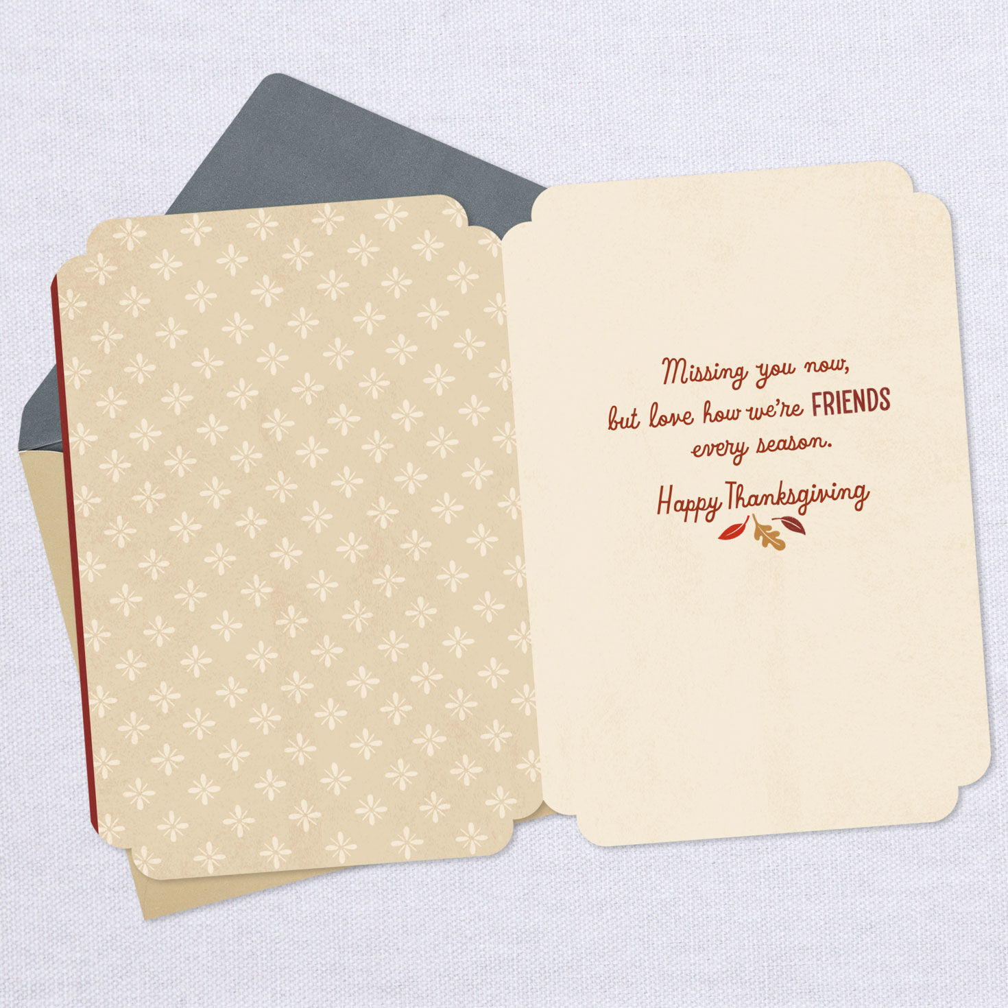 Wish We Could Be Together Thanksgiving Card for Friend - Greeting Cards ...