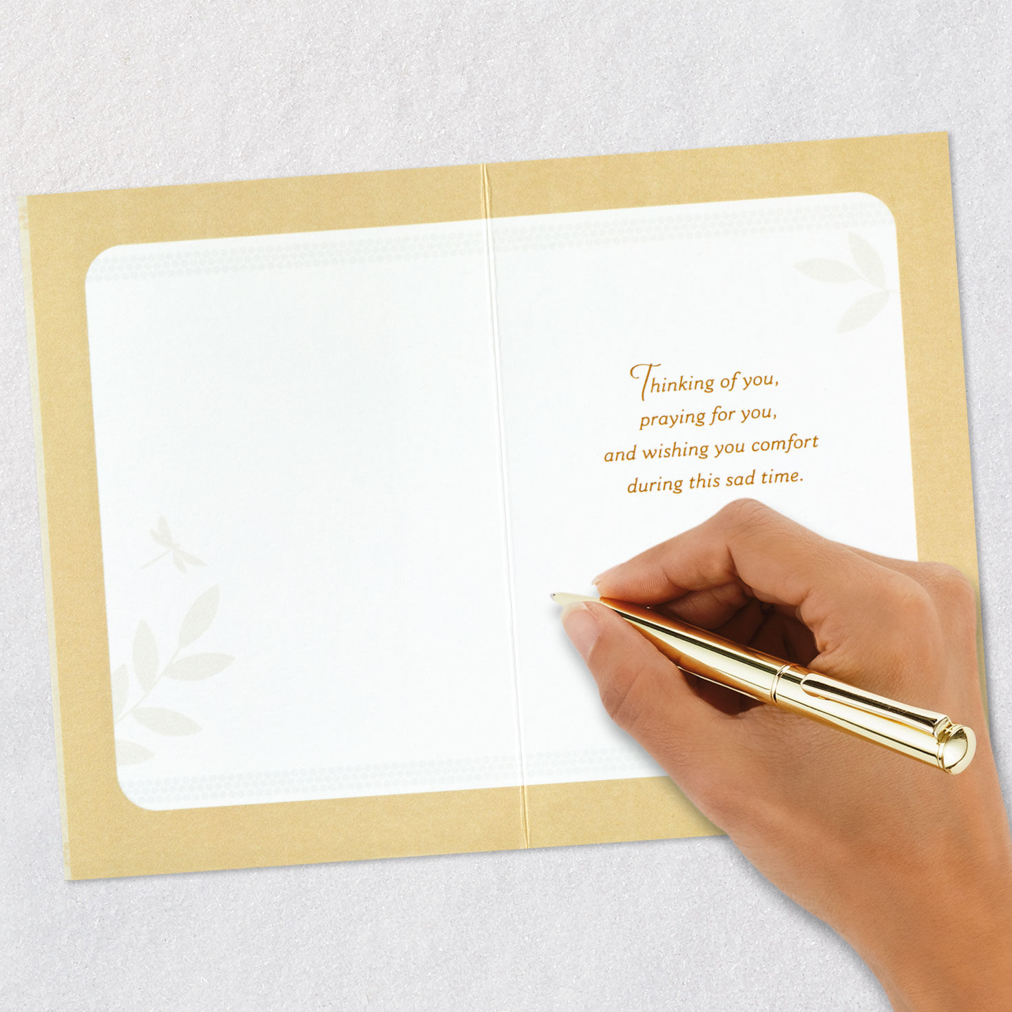 Praying for Comfort at this Sad Time Sympathy Card - Greeting Cards ...