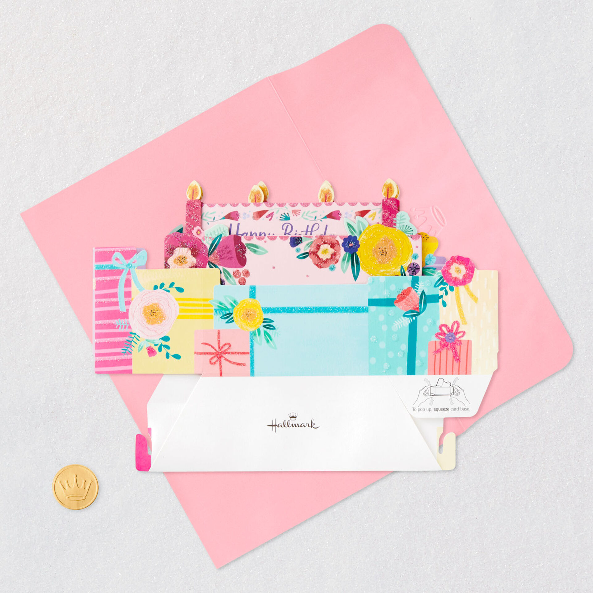 You Make Life Sweet 3D Pop-Up Birthday Card - Greeting Cards - Hallmark
