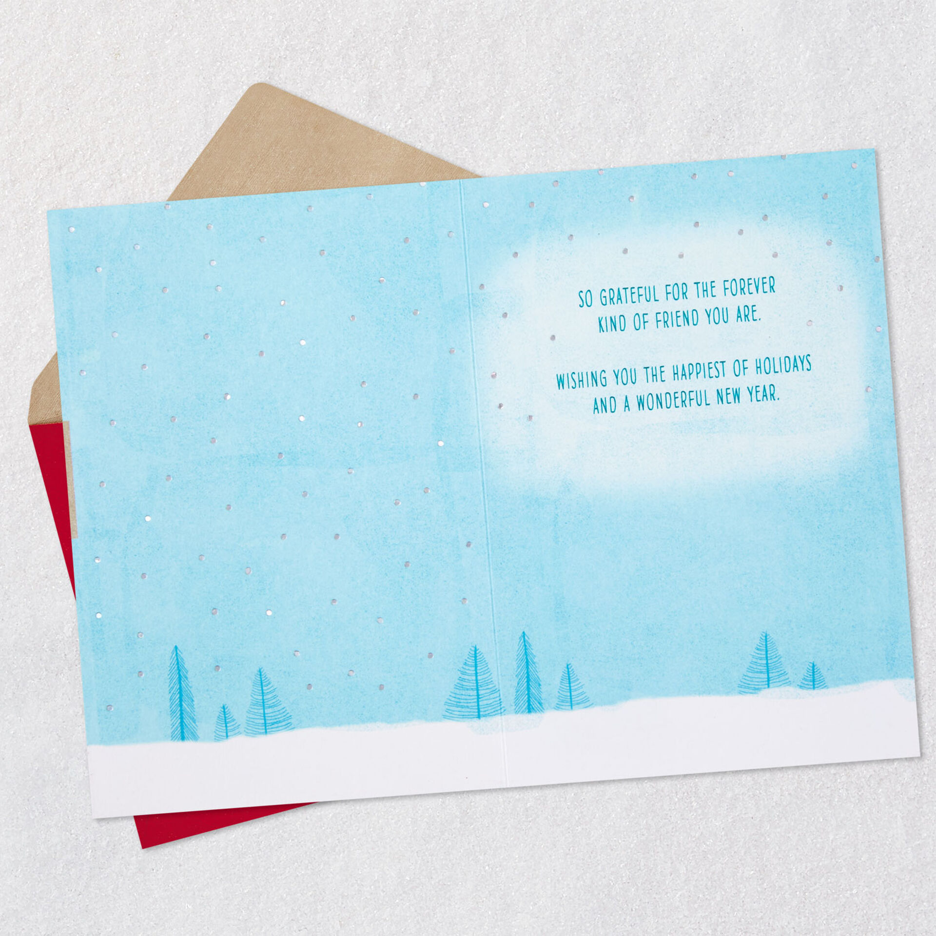 Forever Kind of Friend Christmas Card - Greeting Cards - Hallmark
