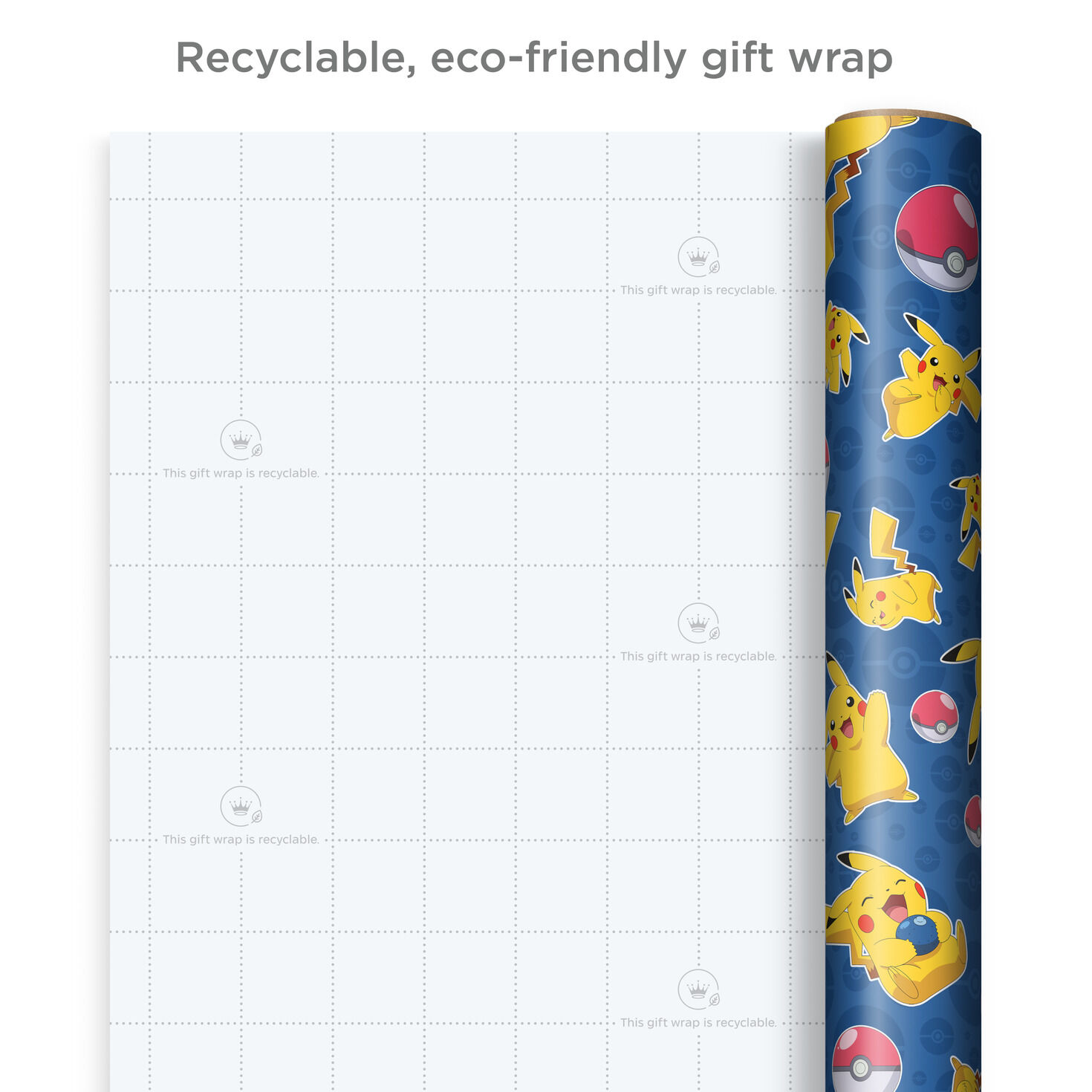 Assorted Pokémon Wrapping Paper 3-Pack, 60 sq. ft. - Wrapping Paper ...