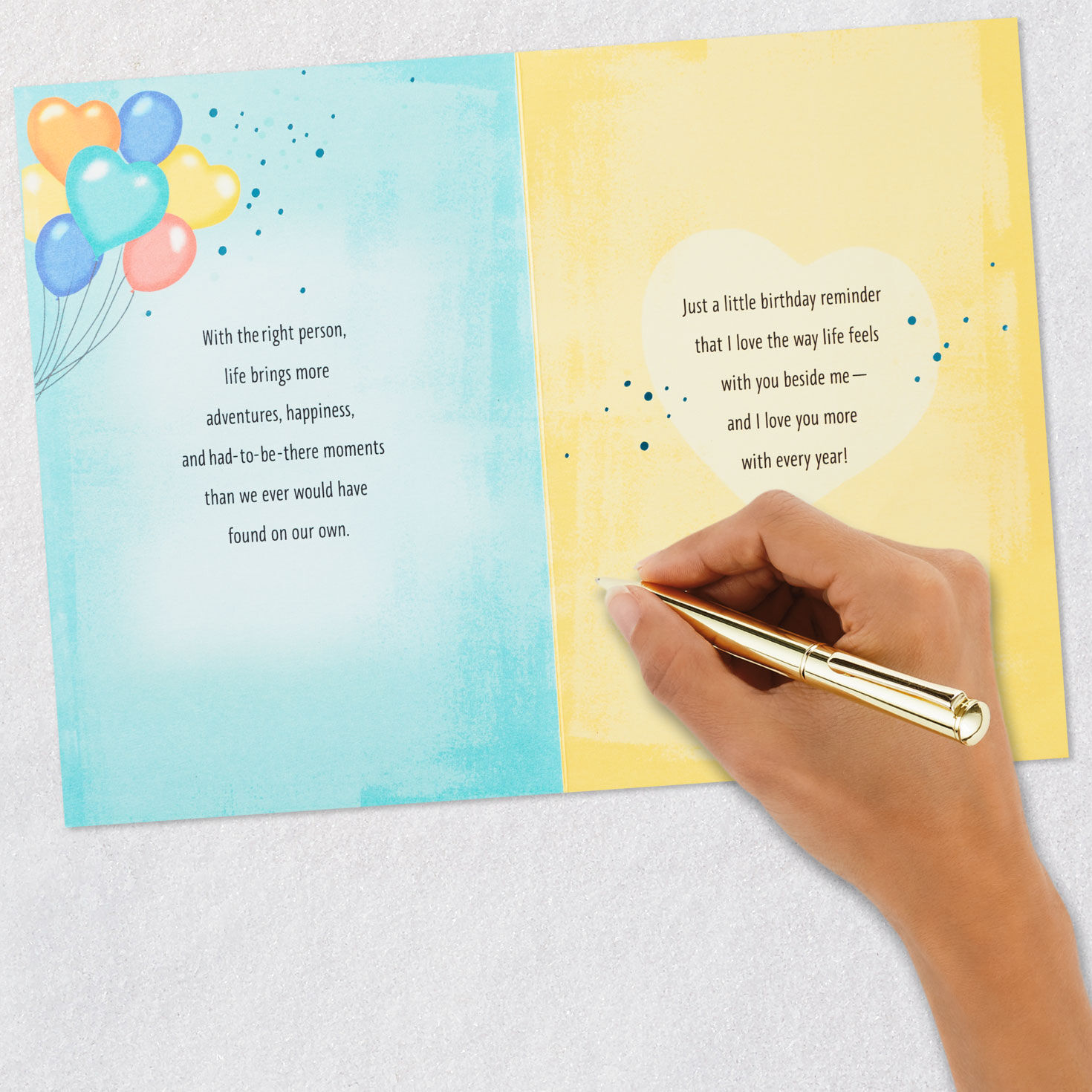 Lovin' Life With You Romantic Birthday Card - Greeting Cards | Hallmark