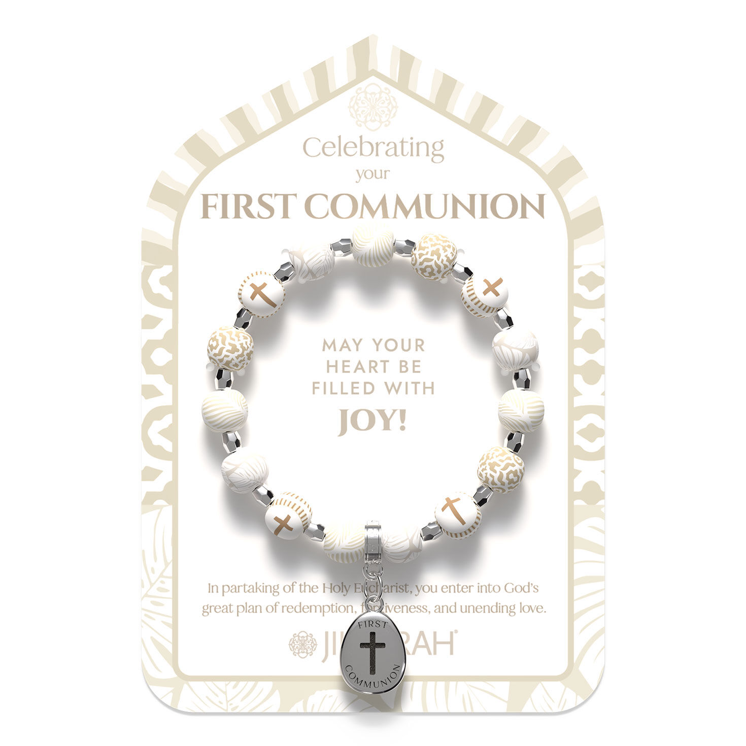 Jilzarah First Communion Beaded Bracelet for Kids - Bracelets | Hallmark