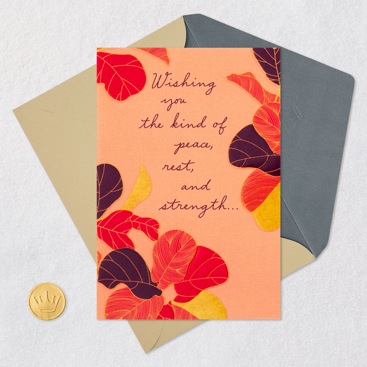 Peace, Rest and Strength Get Well Card - Greeting Cards | Hallmark
