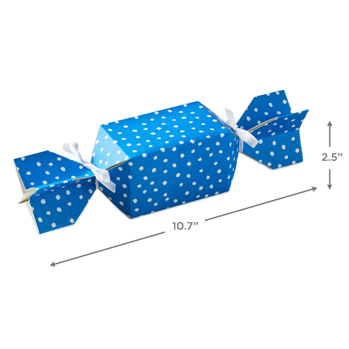 Colorful Dots and Flowers Candy-Shaped Party Favor Boxes, Set of 3 ...