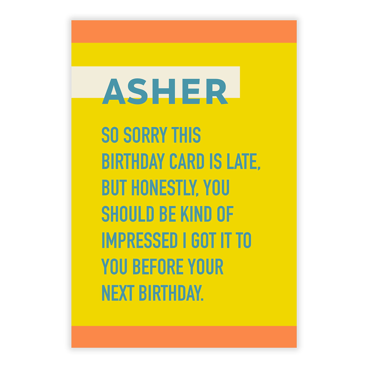 Impressed Funny Belated Birthday eCard - eCards | Hallmark